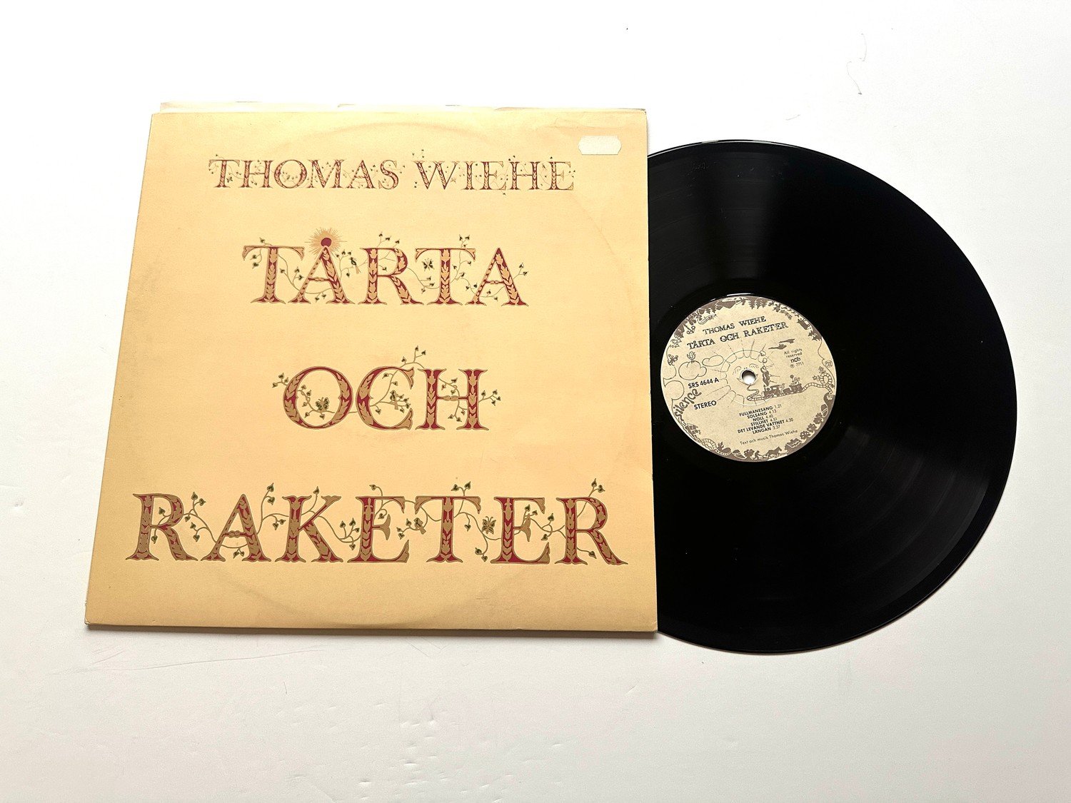 ** Thomas Wiehe - Tårta och raket.. | Köp från MJ-Retro på Tradera ...