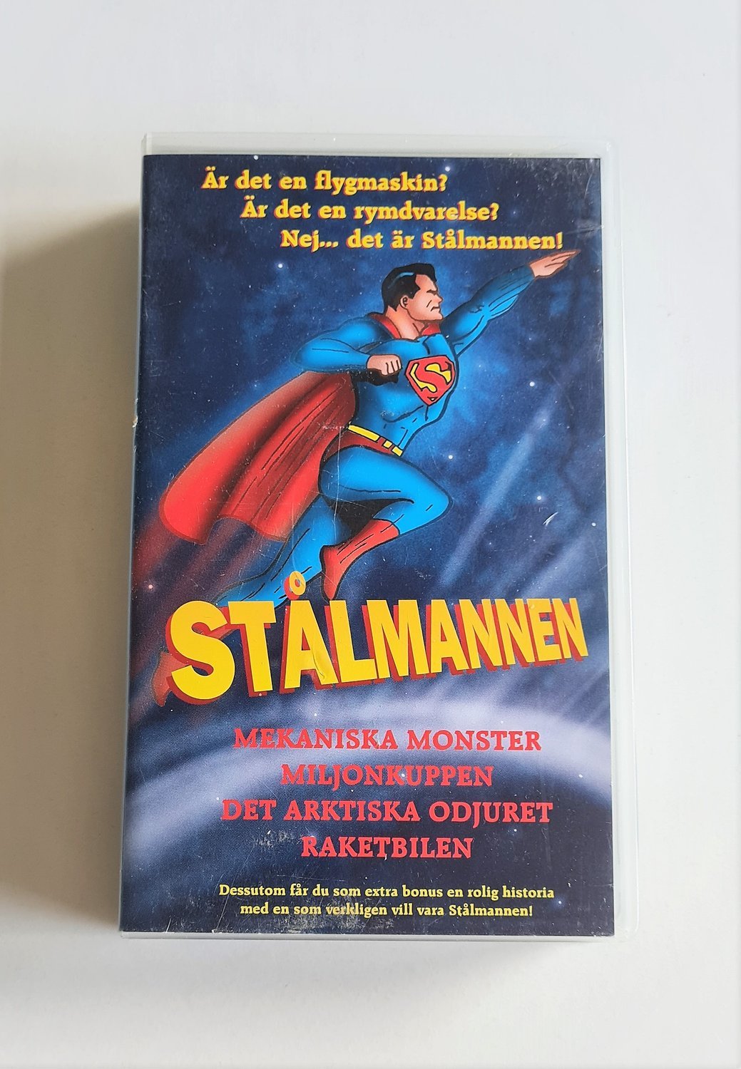 VHS TECKNAT STÅLMANNEN - TECKNADE KLASSIKER 2 1.. | Köp på Tradera ...