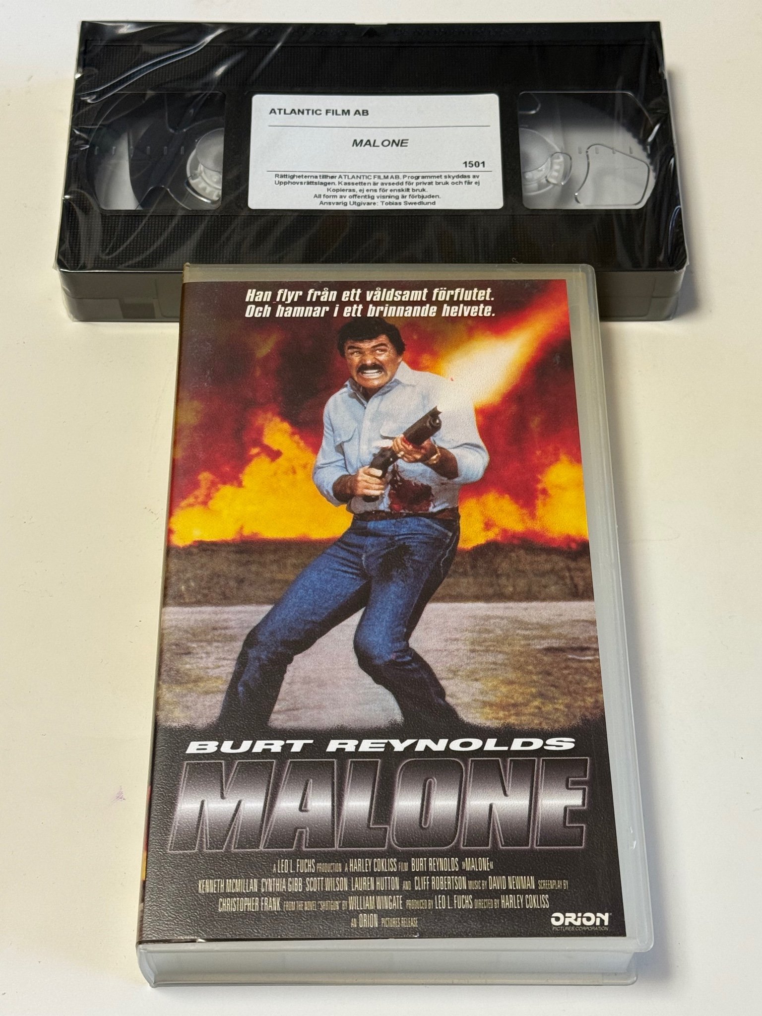 Malone 1987 - VHS (Inplastad/Oöppnat) | Köp på Tradera (709404339)