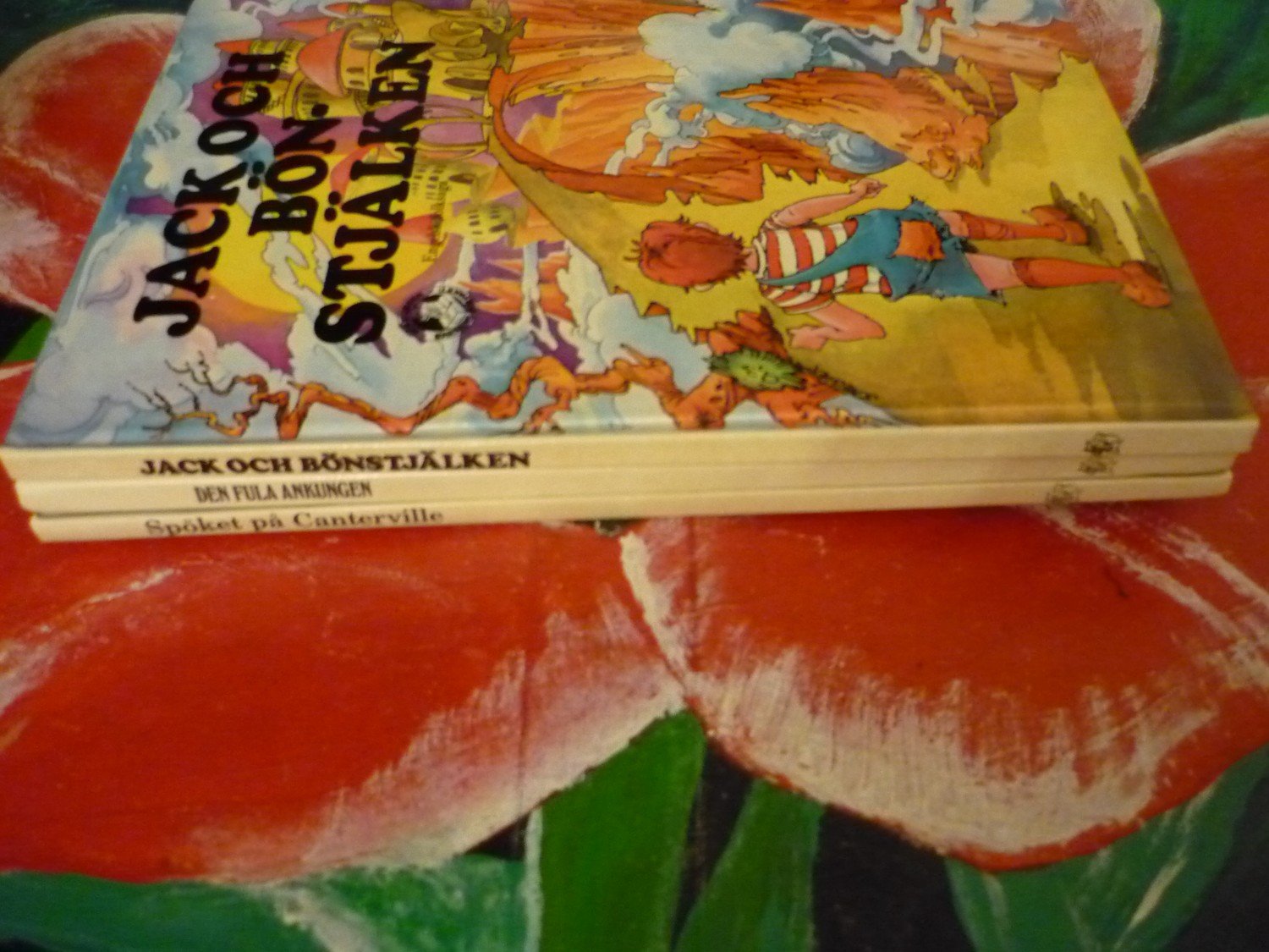 BOK, 3 STYCKEN BARNBÖCKER, JACK OCH BÖNSTJÄLKEN.. | Köp på Tradera ...