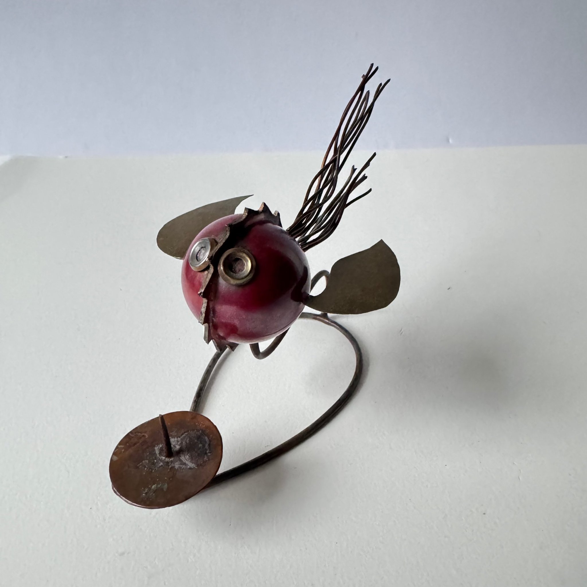 Unik vintage plåtfisk ljushå.. | Köp från Internetsales på Tradera ...