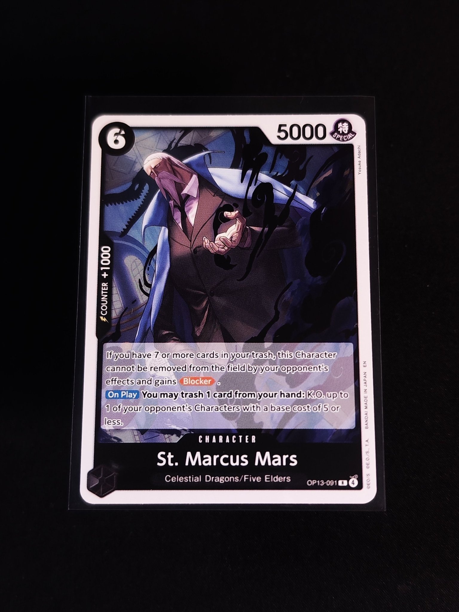 St. Marcus Mars OP13-091 [Holo] - One Piece TCG | Köp på Tradera ...