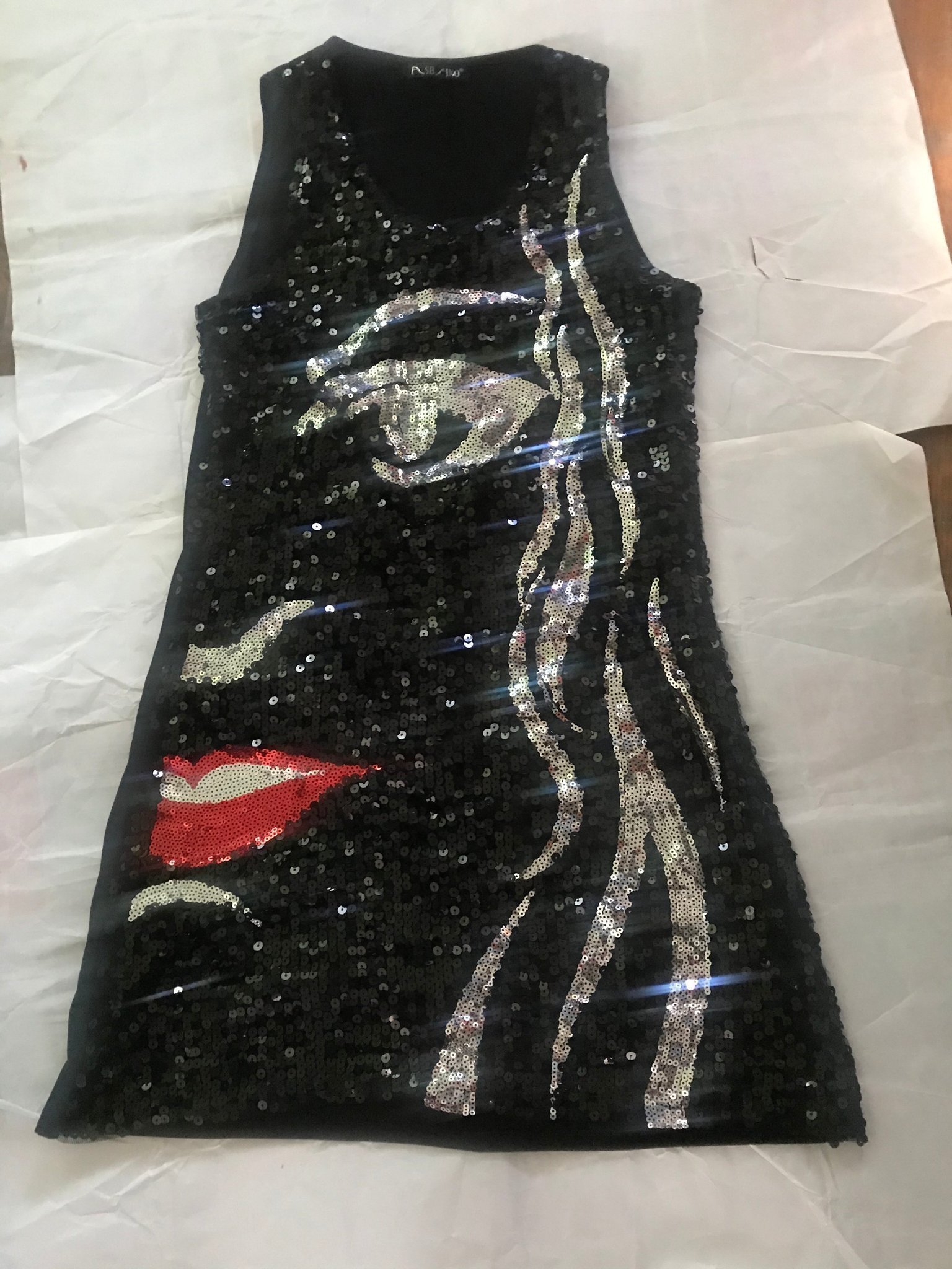 En mycket fin Klänning strl 34-36, svart med DE.. | Köp på Tradera ...