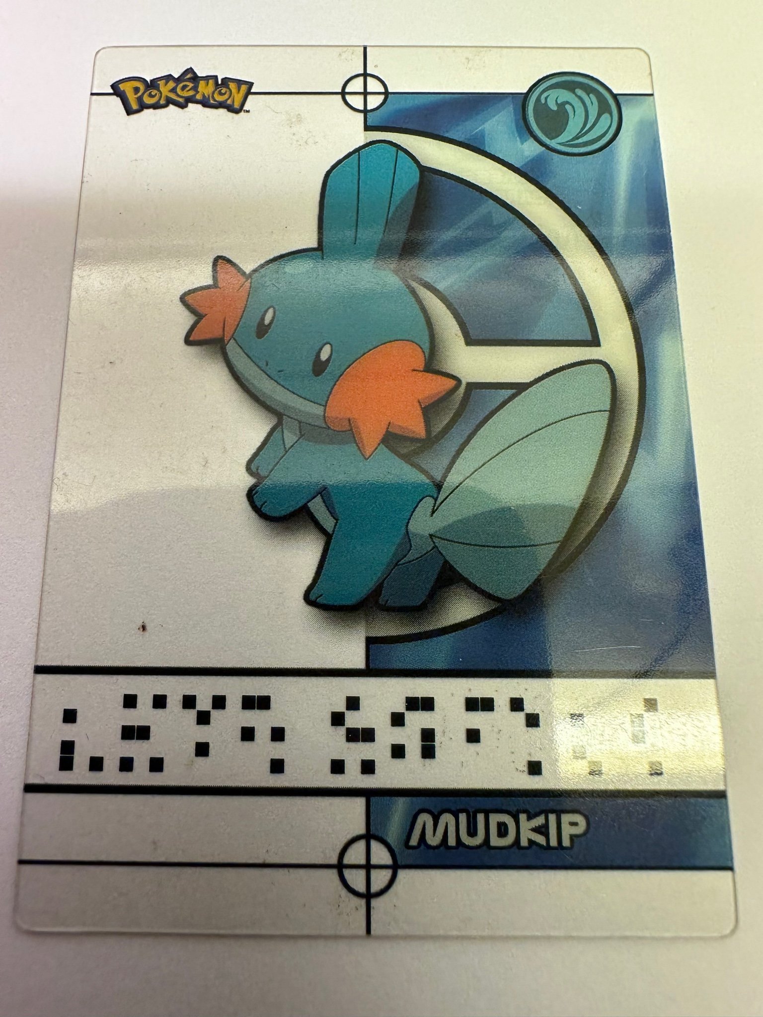 Pokémon Magic Message Card - Mudkip | Köp på Tradera (696443836)