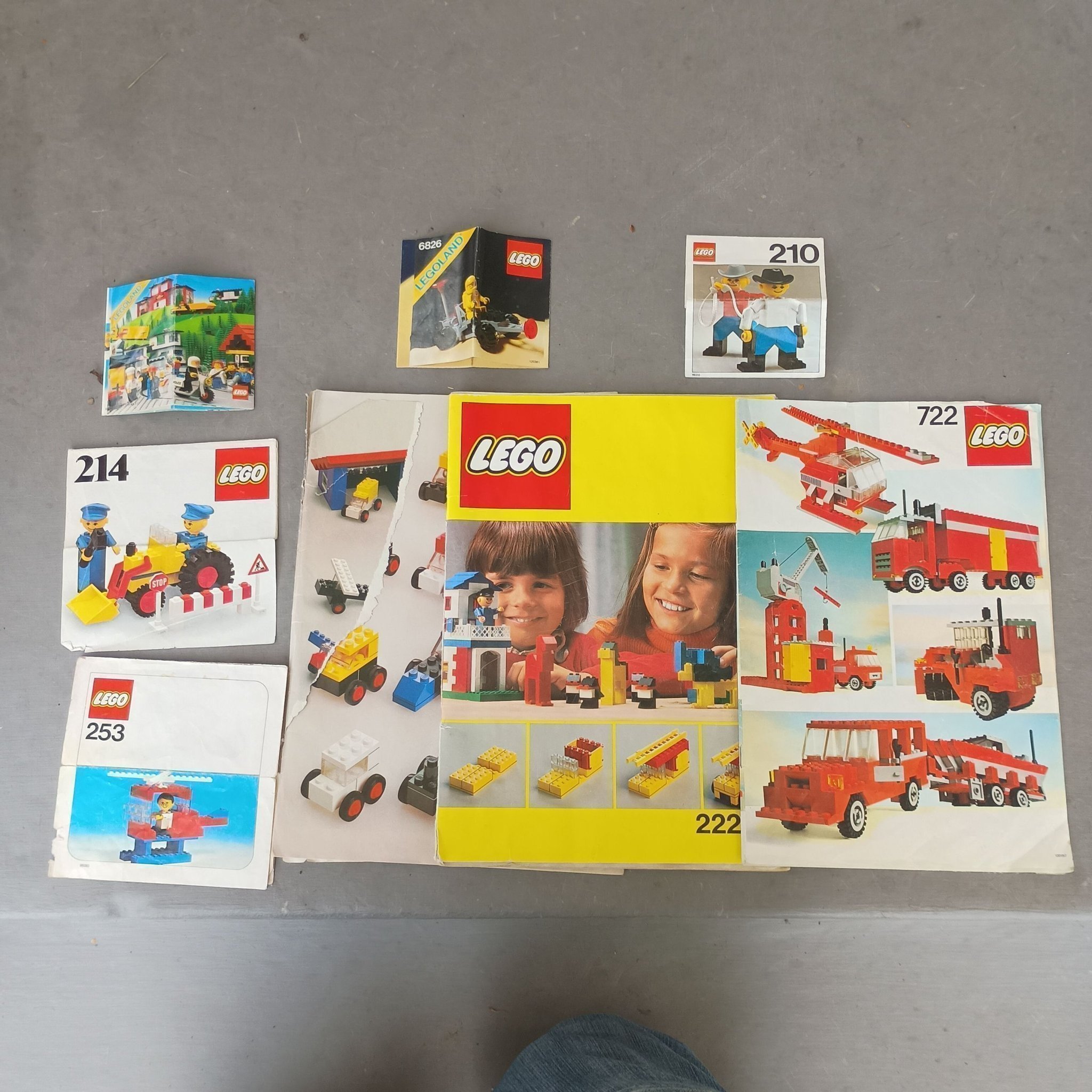 LEGO - Legoland - Instruktioner - Vintage - 197.. | Köp på Tradera ...