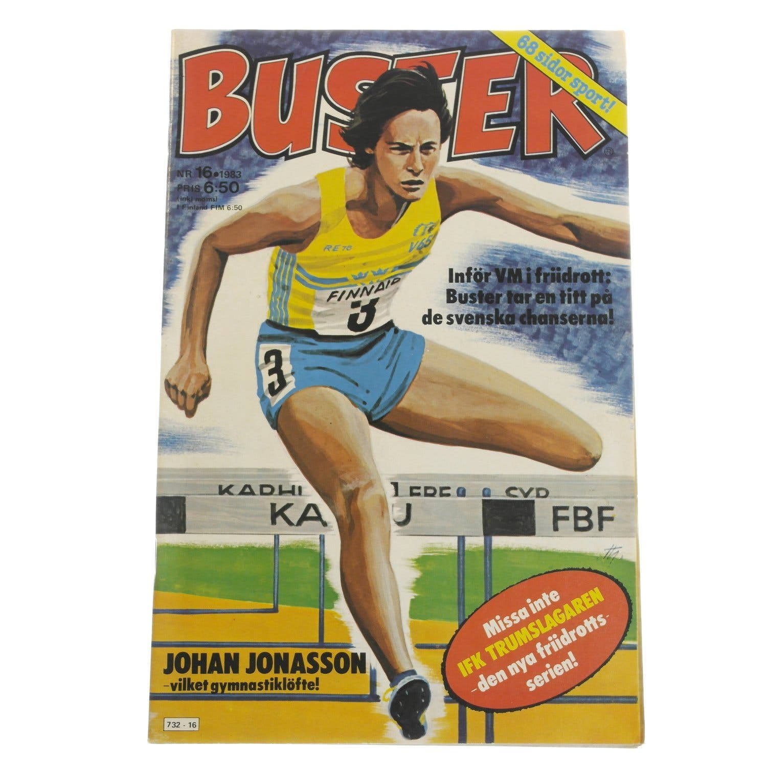 Buster - 1983 - NR 16 - George Foreman, Johan J.. | Köp på Tradera ...