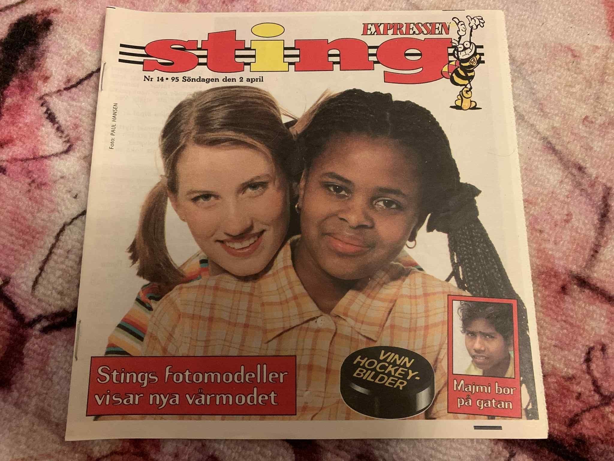 Sting - Expressen - Mini tidning 14/1995 - foto.. | Köp på Tradera ...