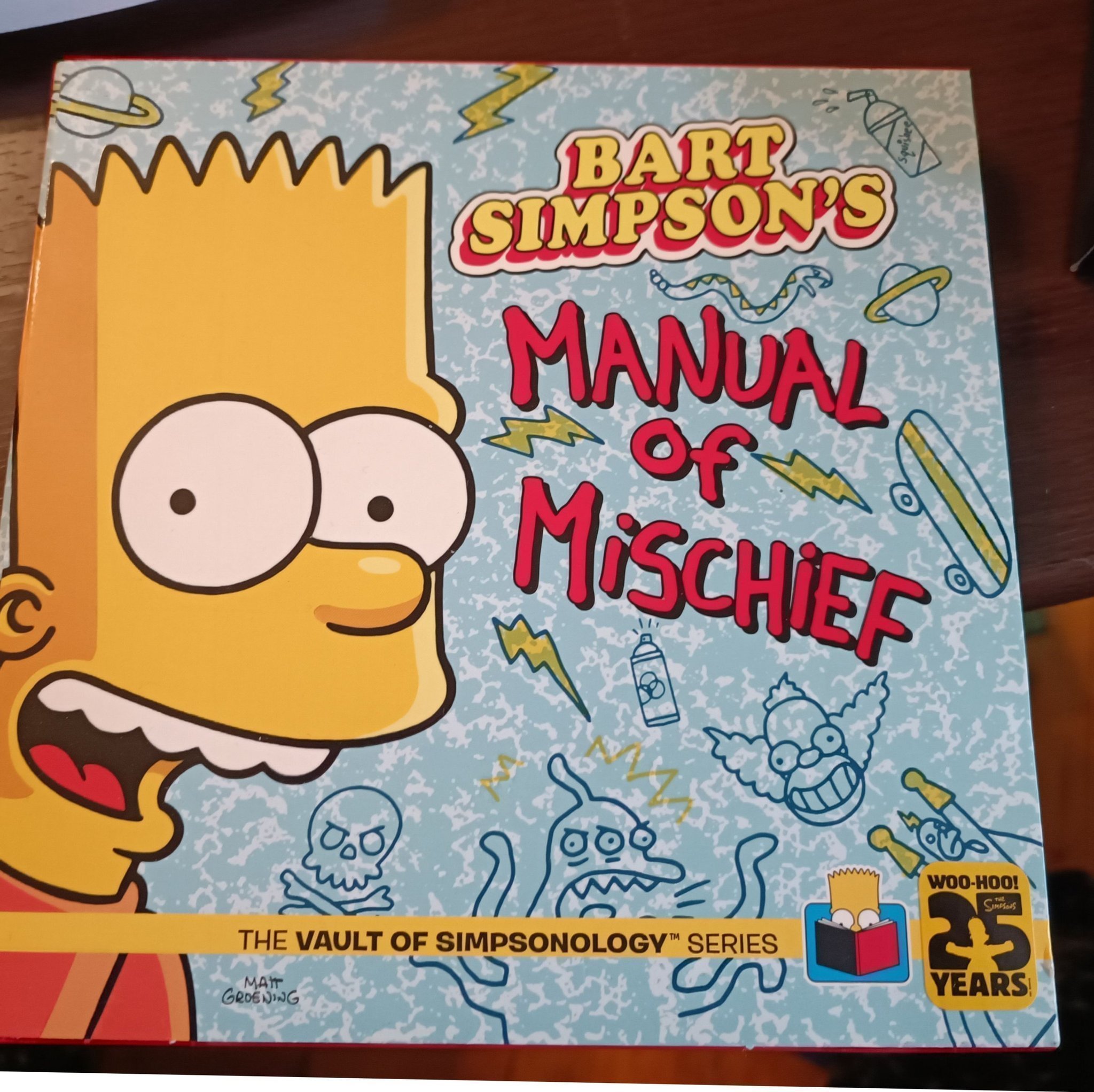 Bart Simpsons Manual of Mischief - The Vault of.. | Köp på Tradera ...