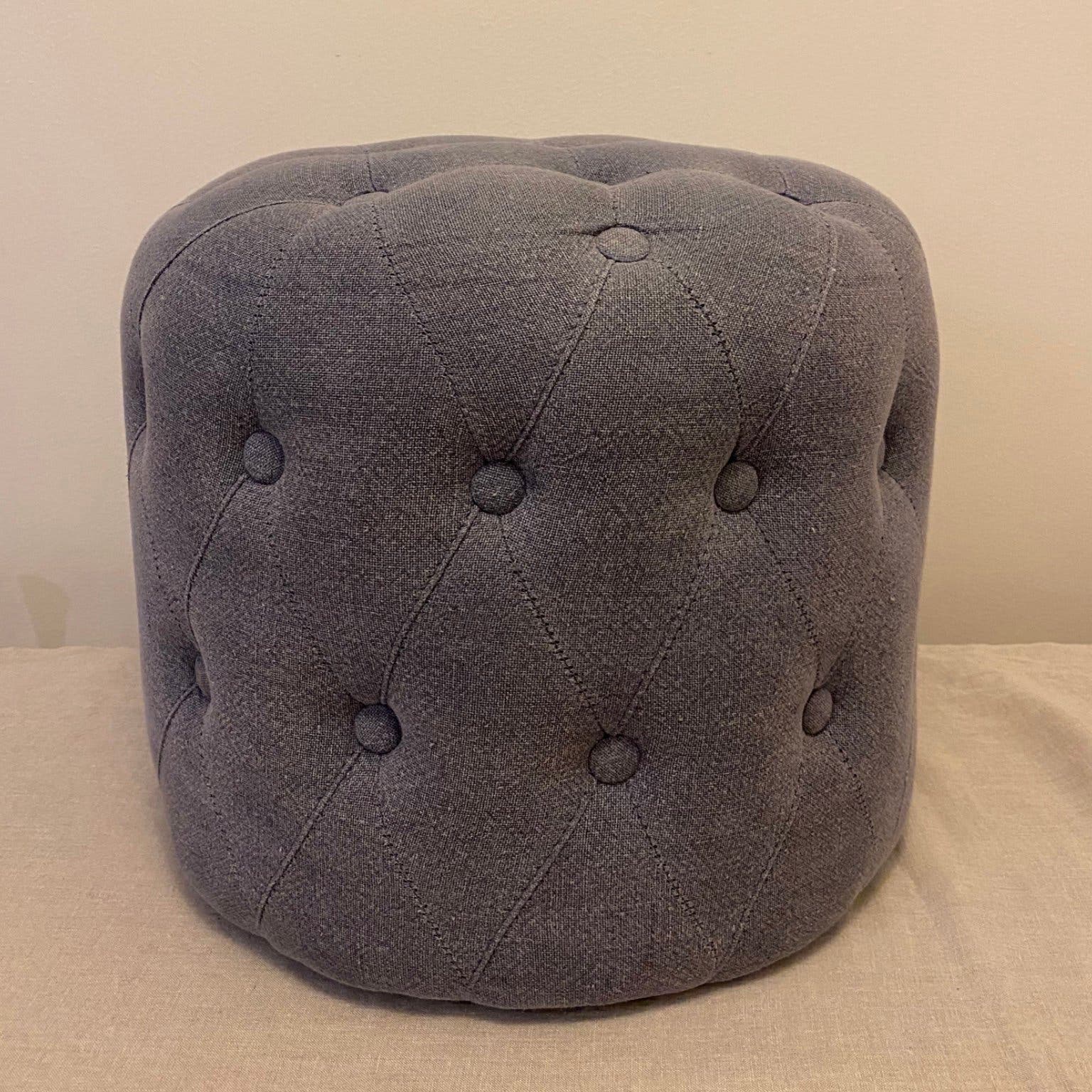 Jotex Skene Sittpuff • Linne • Fotpall • Pall •.. | Köp på Tradera ...