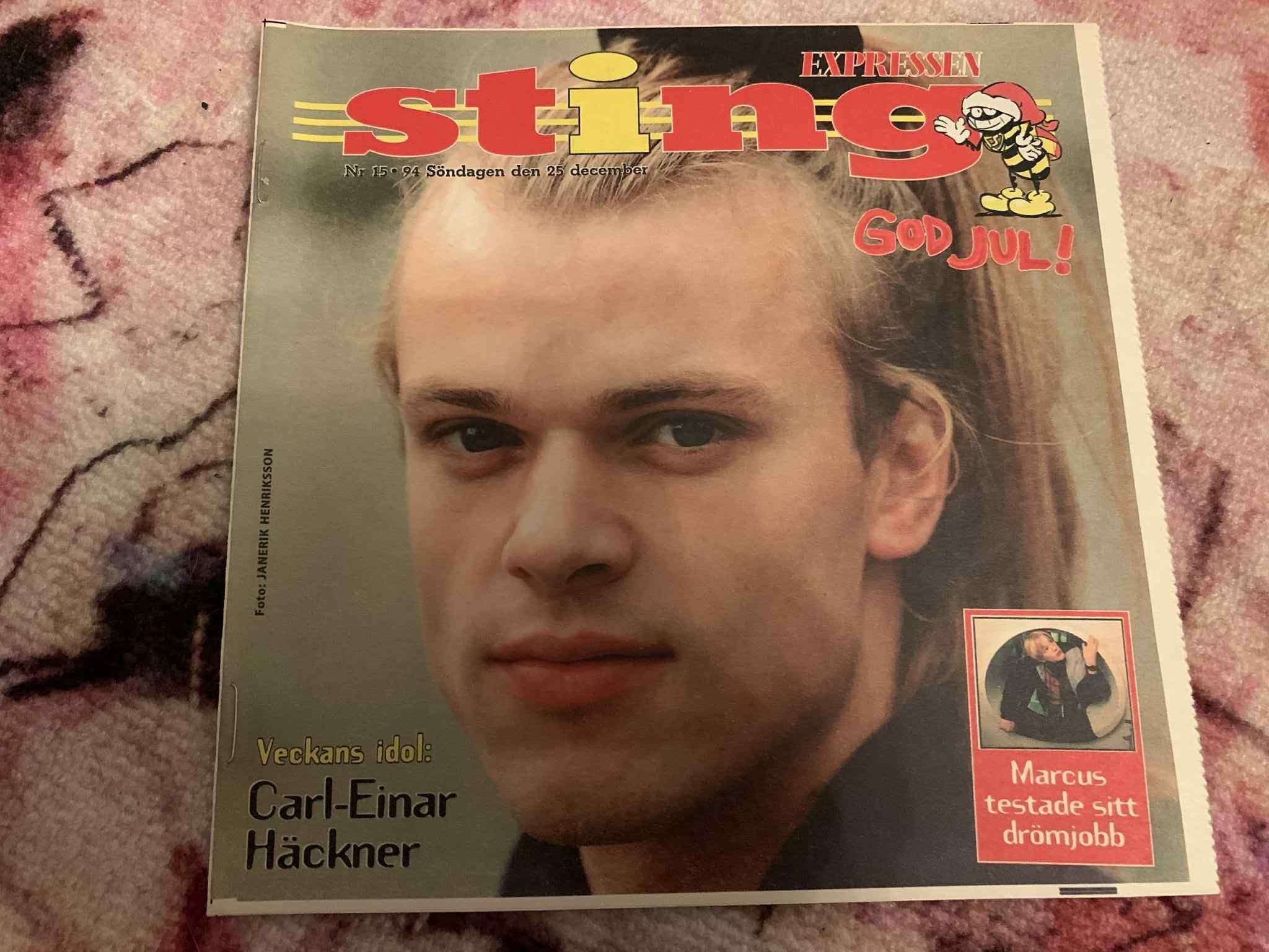 Sting - Expressen - Mini tidning nr 15/1994 - C.. | Köp på Tradera ...