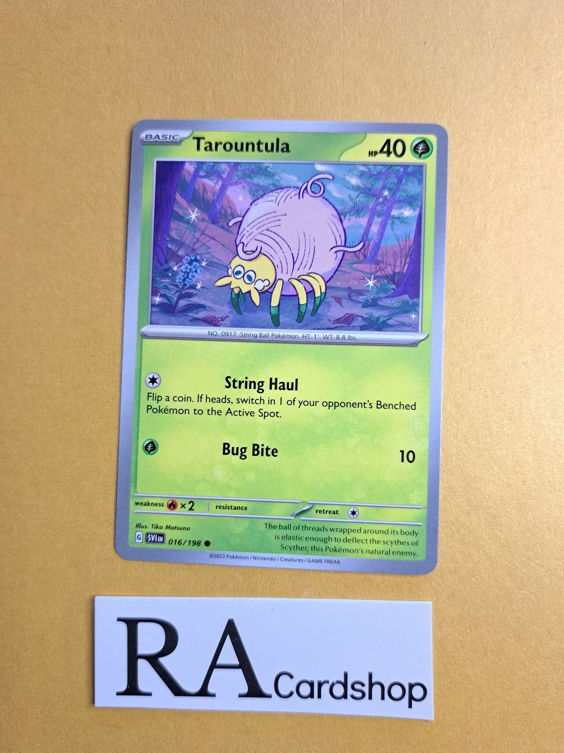 Tarountula Common 016/198 Scarl.. | Köp från RaCardShop på Tradera ...
