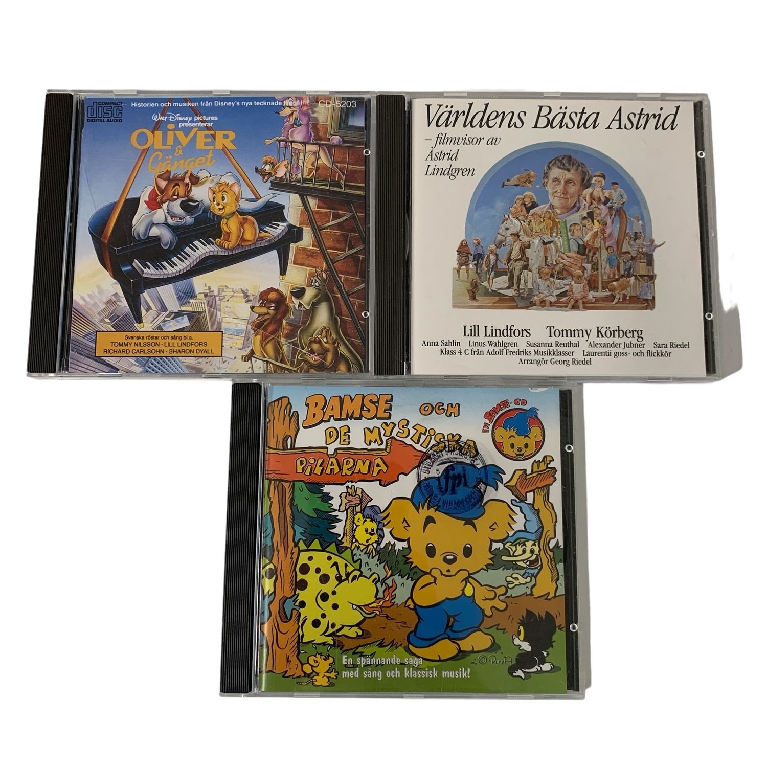 CD-Skivor 3st Barn Saga Sång Bamse .. | Köp från Footly på Tradera ...