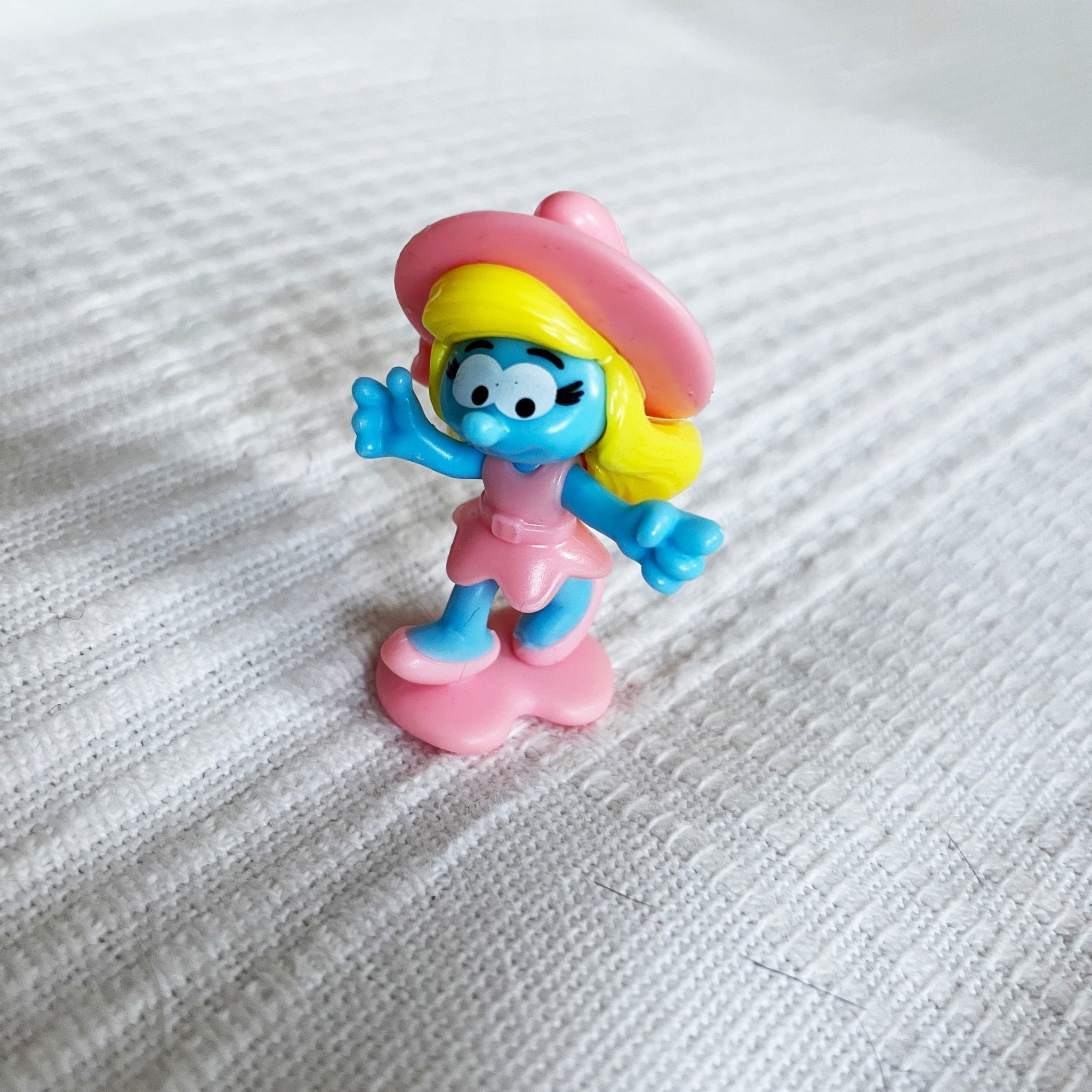 Smurfflicka i gott skick | Köp på Tradera (710748825)