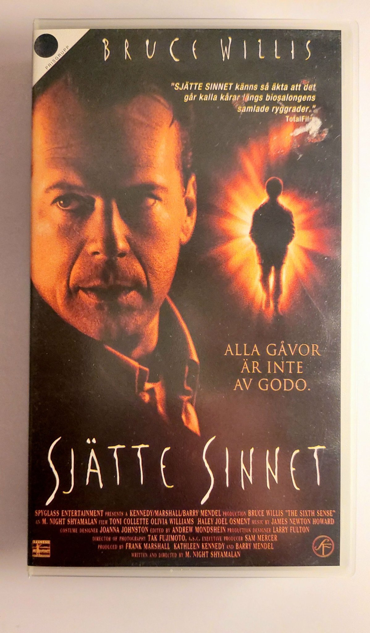 Sjätte sinnet VHS. Thriller från 1999 med Bruce.. | Köp på Tradera ...