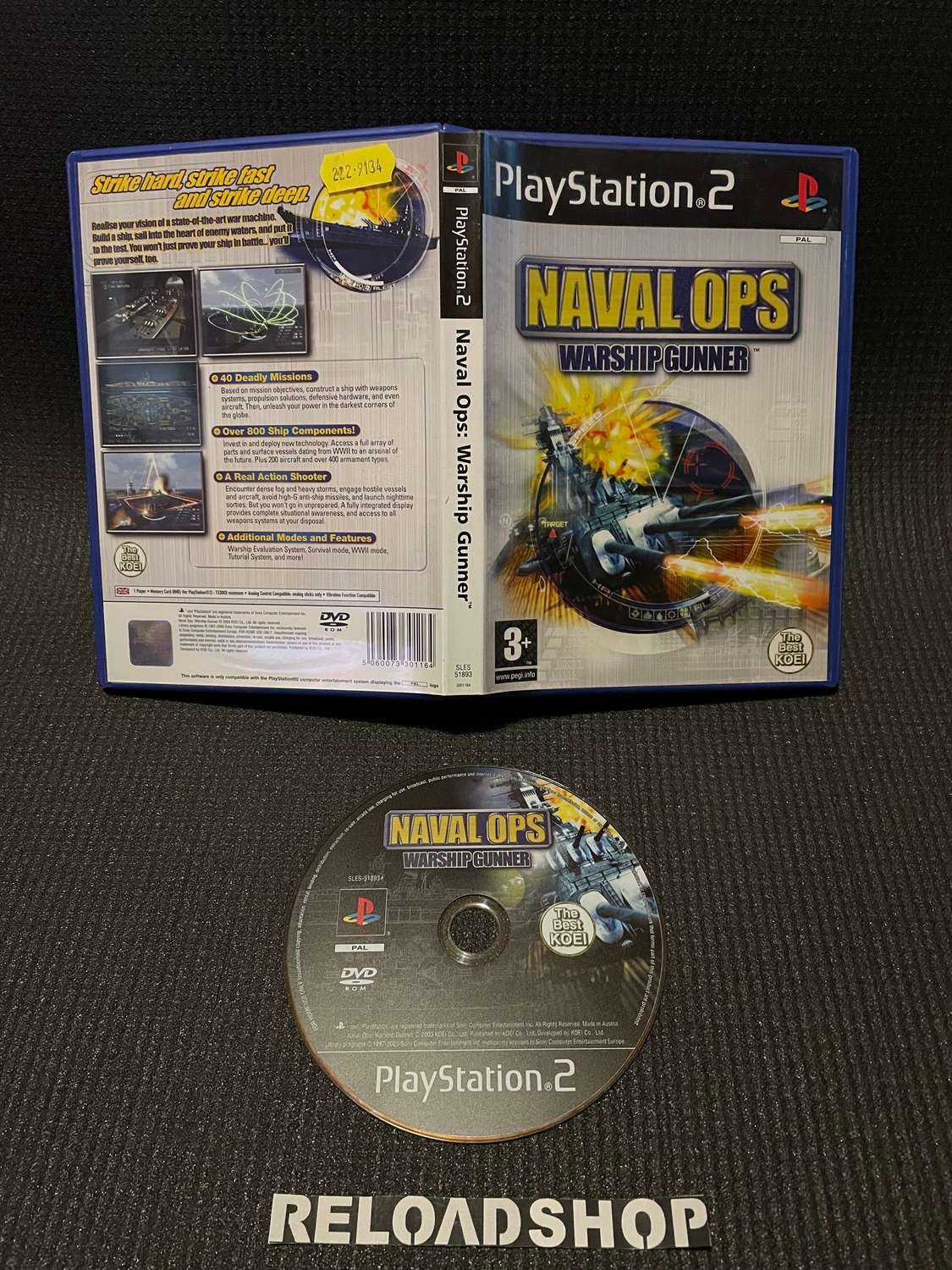 Naval Ops Warship Gunner PS2 | Köp från RELOAD_SHOP på Tradera (619750315)