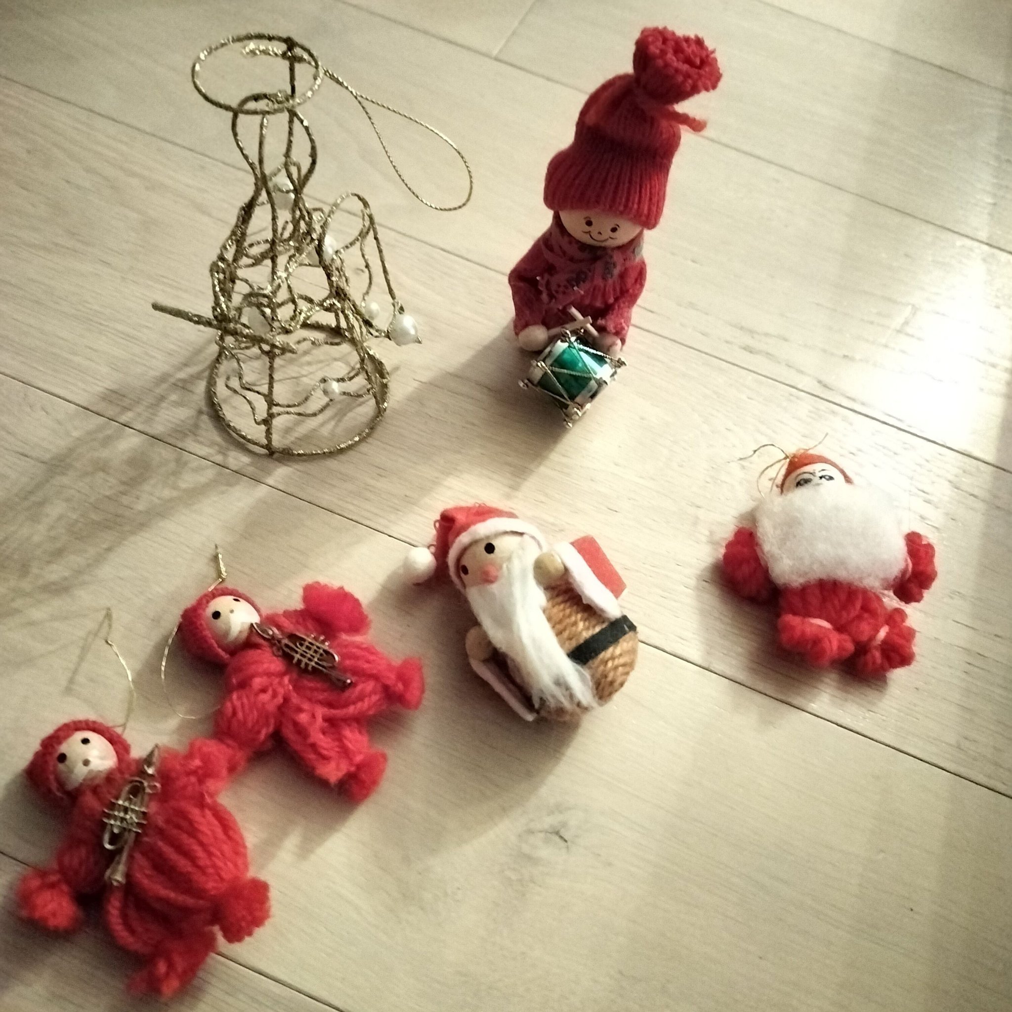 Julgranspynt - Tomtar och Ängel | Köp på Tradera (710820961)