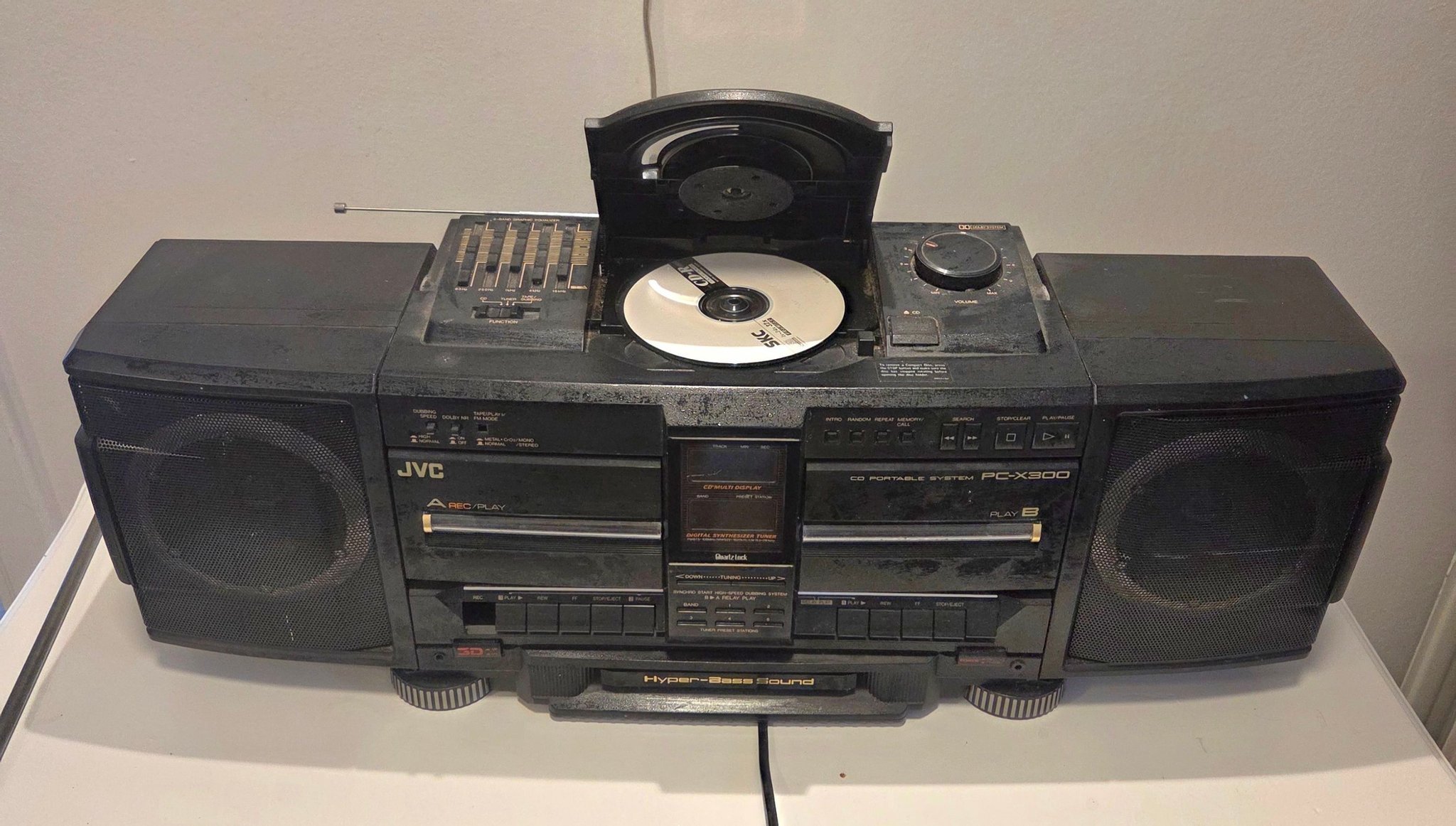 JVC CD Portable System PC-X300 | Köp på Tradera (733033206)