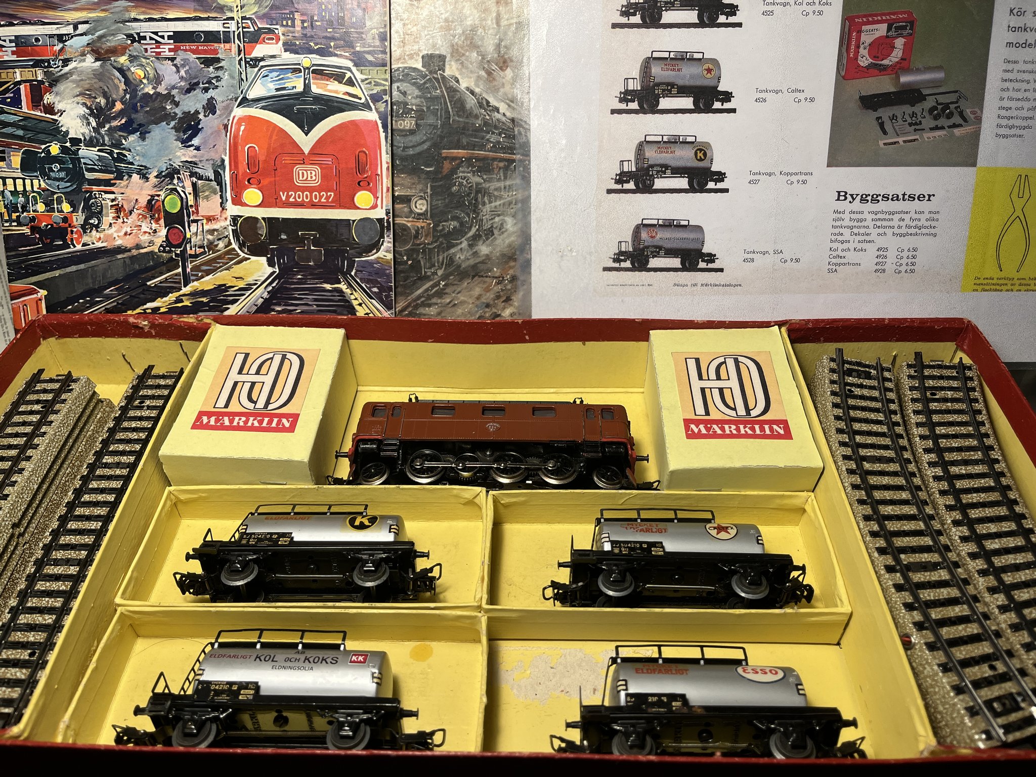 Märklin Tågsats 3330 60-tal | Köp på Tradera (733321315)