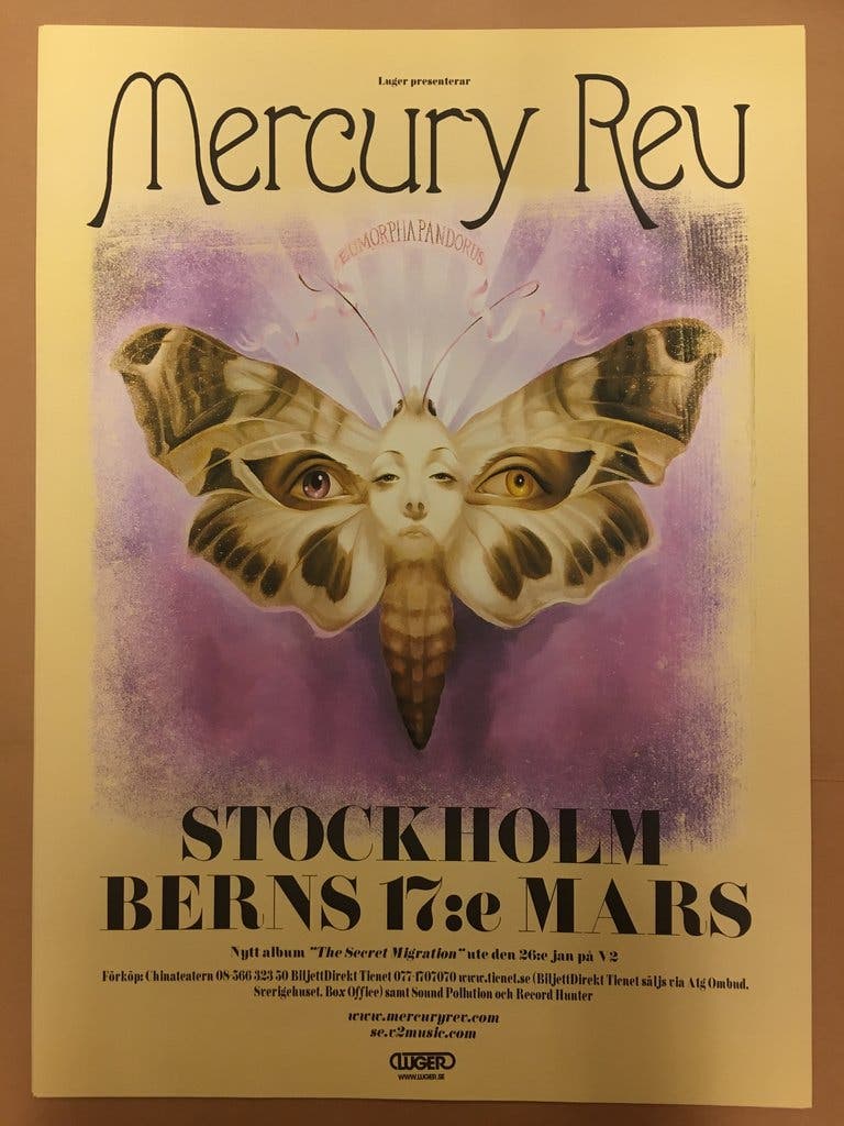 Poster Mercury Rev Berns | Köp från RecordHunterSweden på Tradera ...