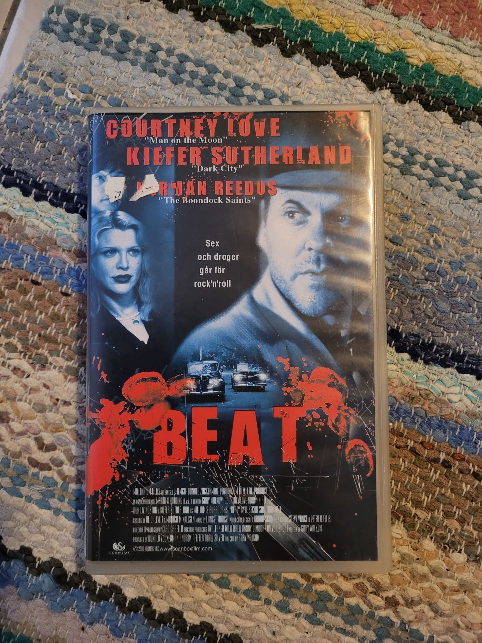 Beat ( Hyr VHS Kiefer Sutherland Courtney Love .. | Köp på Tradera ...