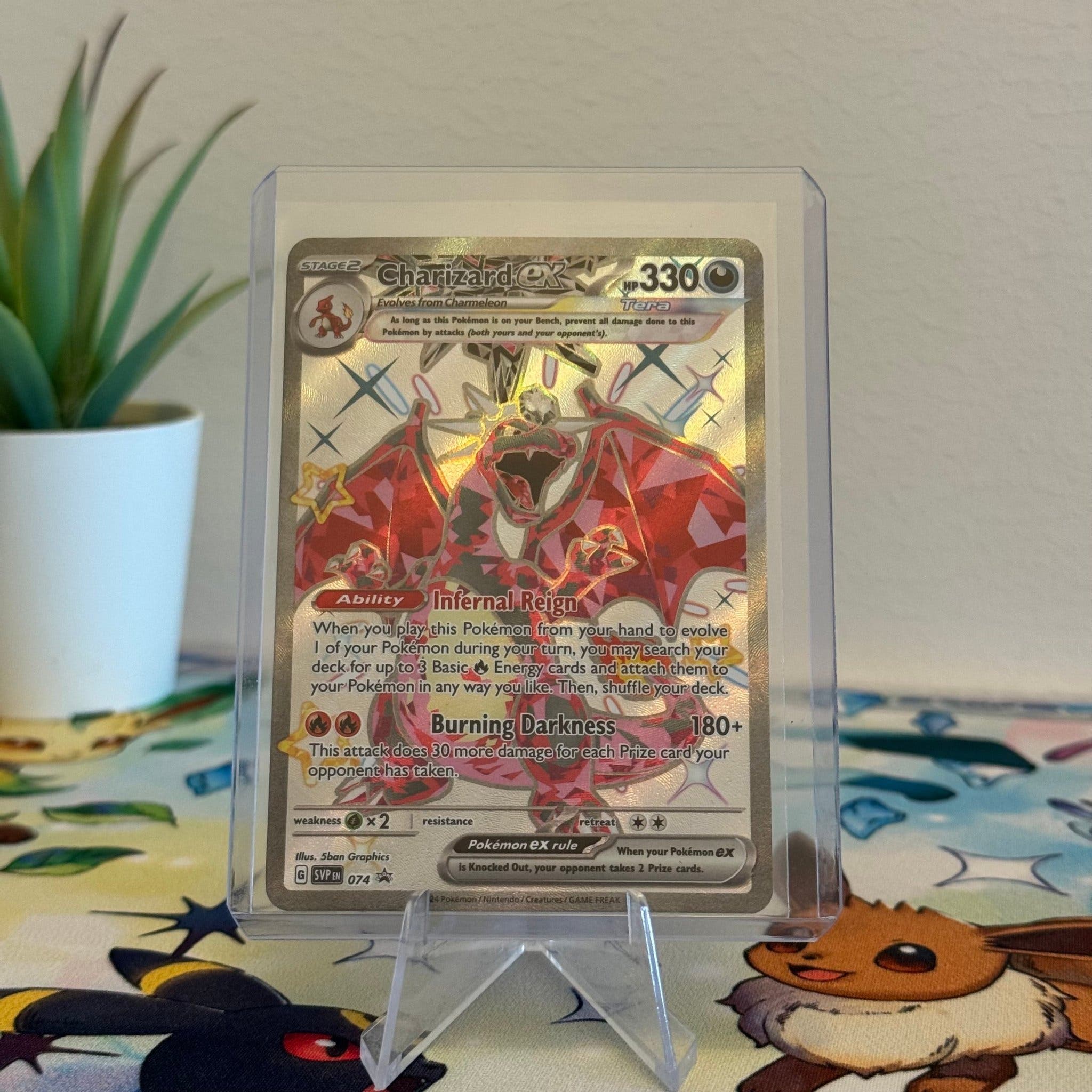Charizard ex shiny Promo 074 | Köp på Tradera (688972679)