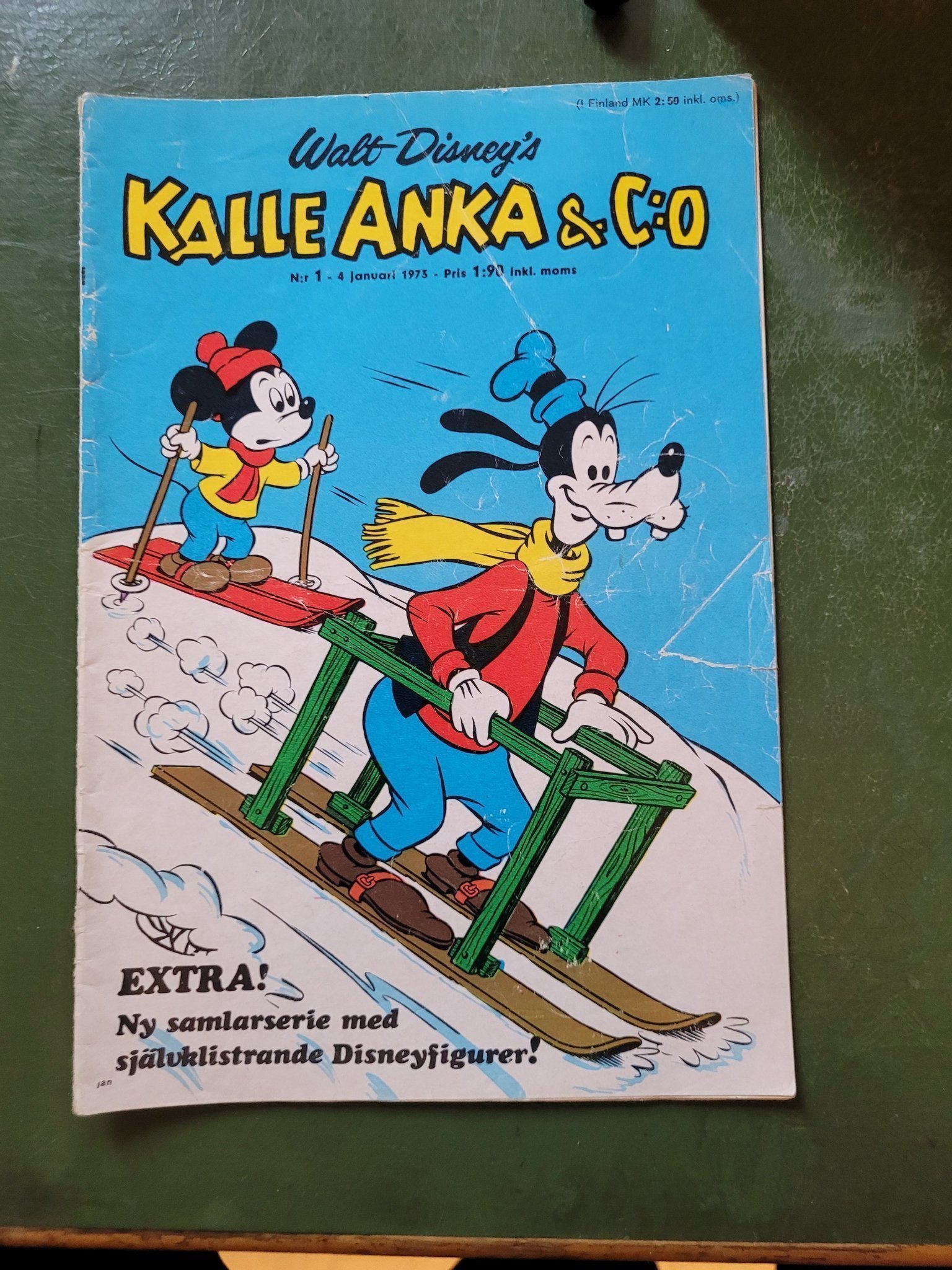 Kalle Anka & C:o, Walt Disney, 1973 nr 1 | Köp på Tradera (704664702)