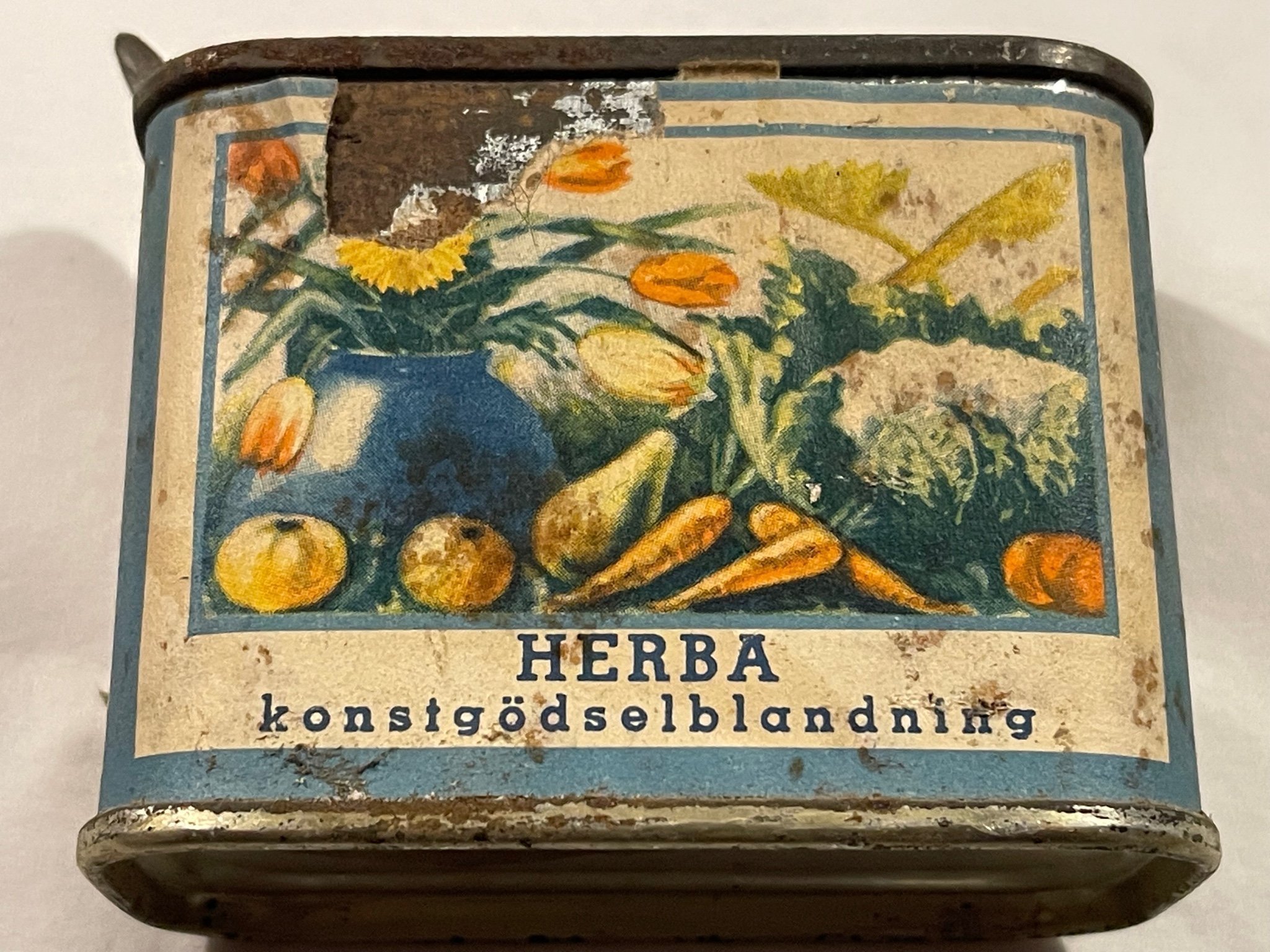 Gammal Herba konstgödselburk Nr 1 – A.B. Nitrog.. | Köp på Tradera ...