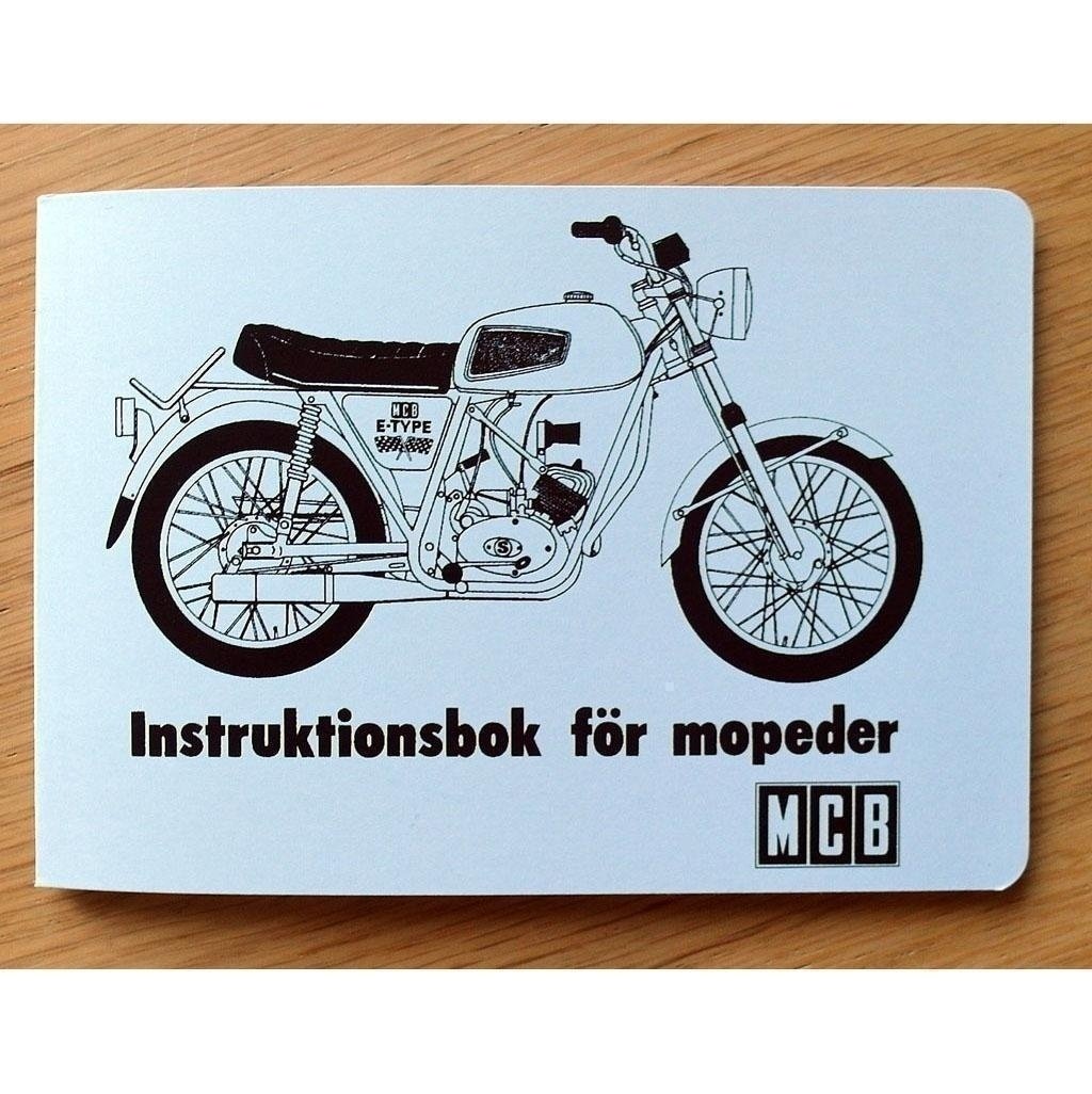 Instruktionsbok MCB E-Type | Köp från UT-Data på Tradera (707446643)