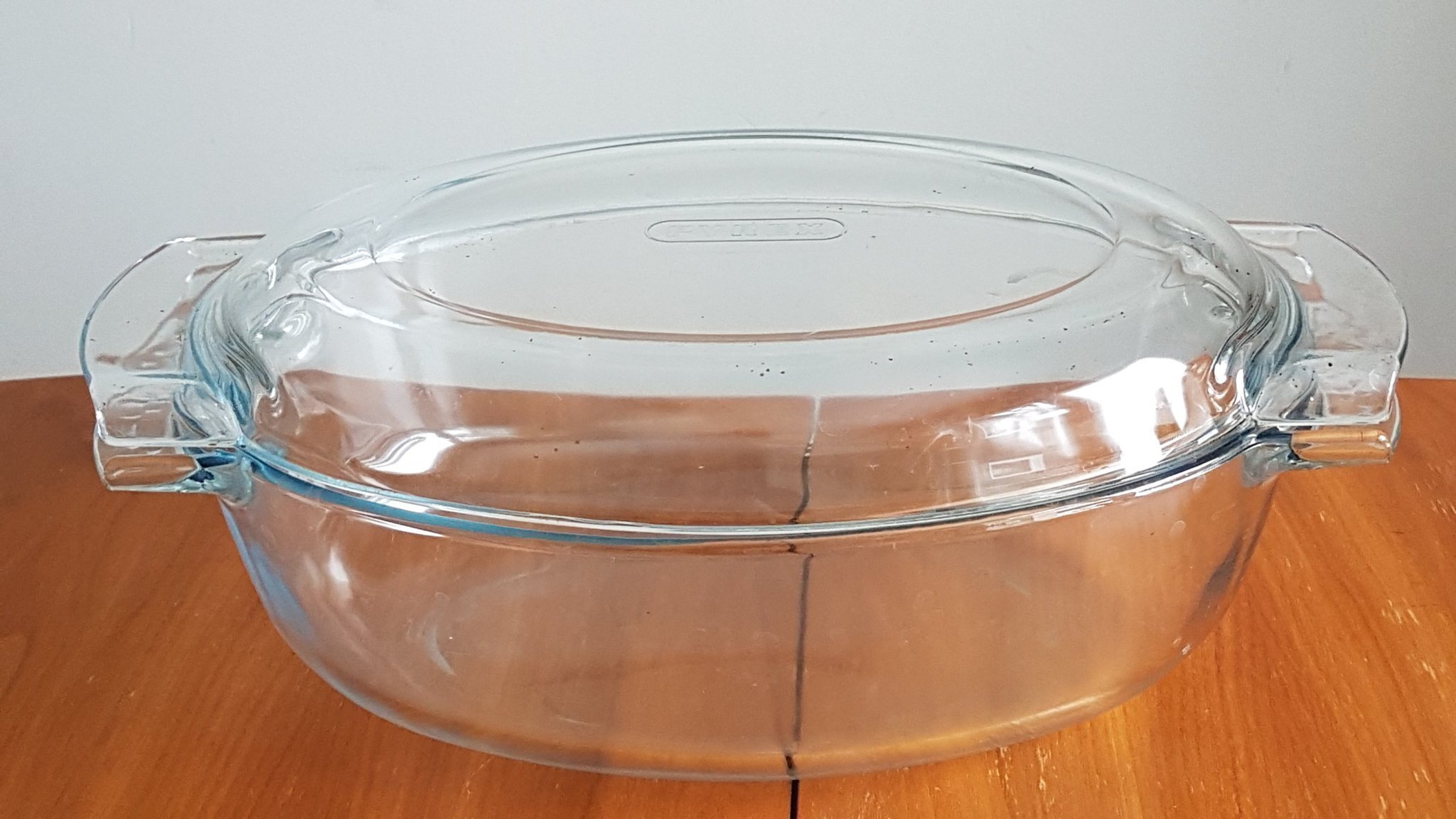 Pyrex ugnsform med lock. Stekgryta i glas. Pyre.. | Köp på Tradera ...