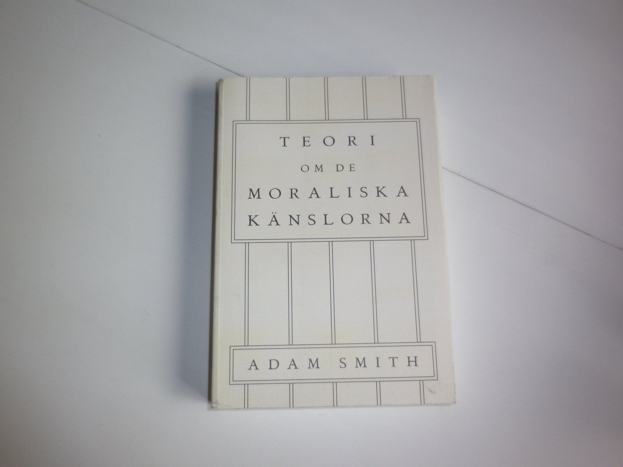 Teori om de moraliska känslorna - Adam Smith Ny.. | Köp på Tradera ...