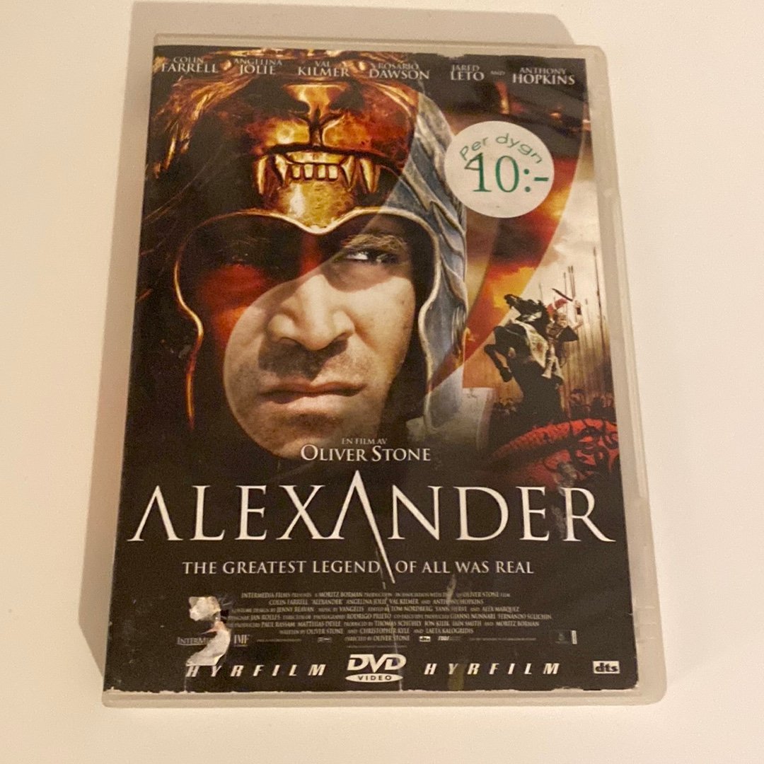 Se produkter som liknar Alexander DVD med Colin Farre.. på Tradera ...
