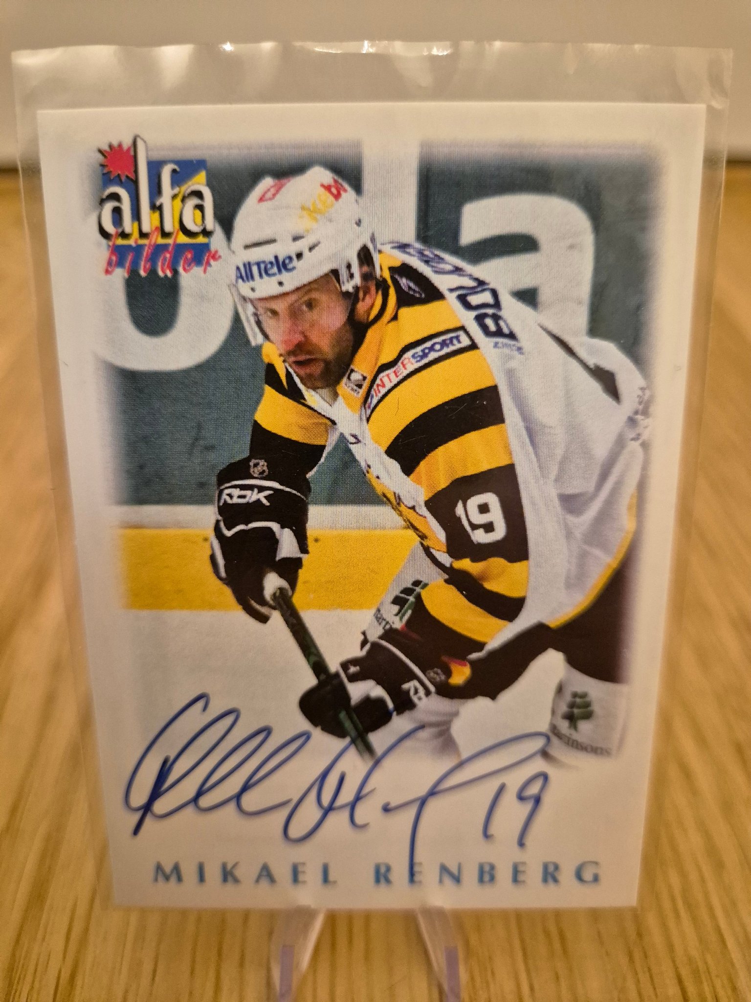 Micke Renberg - Alfa autograf - Skellefteå AIK .. | Köp på Tradera ...