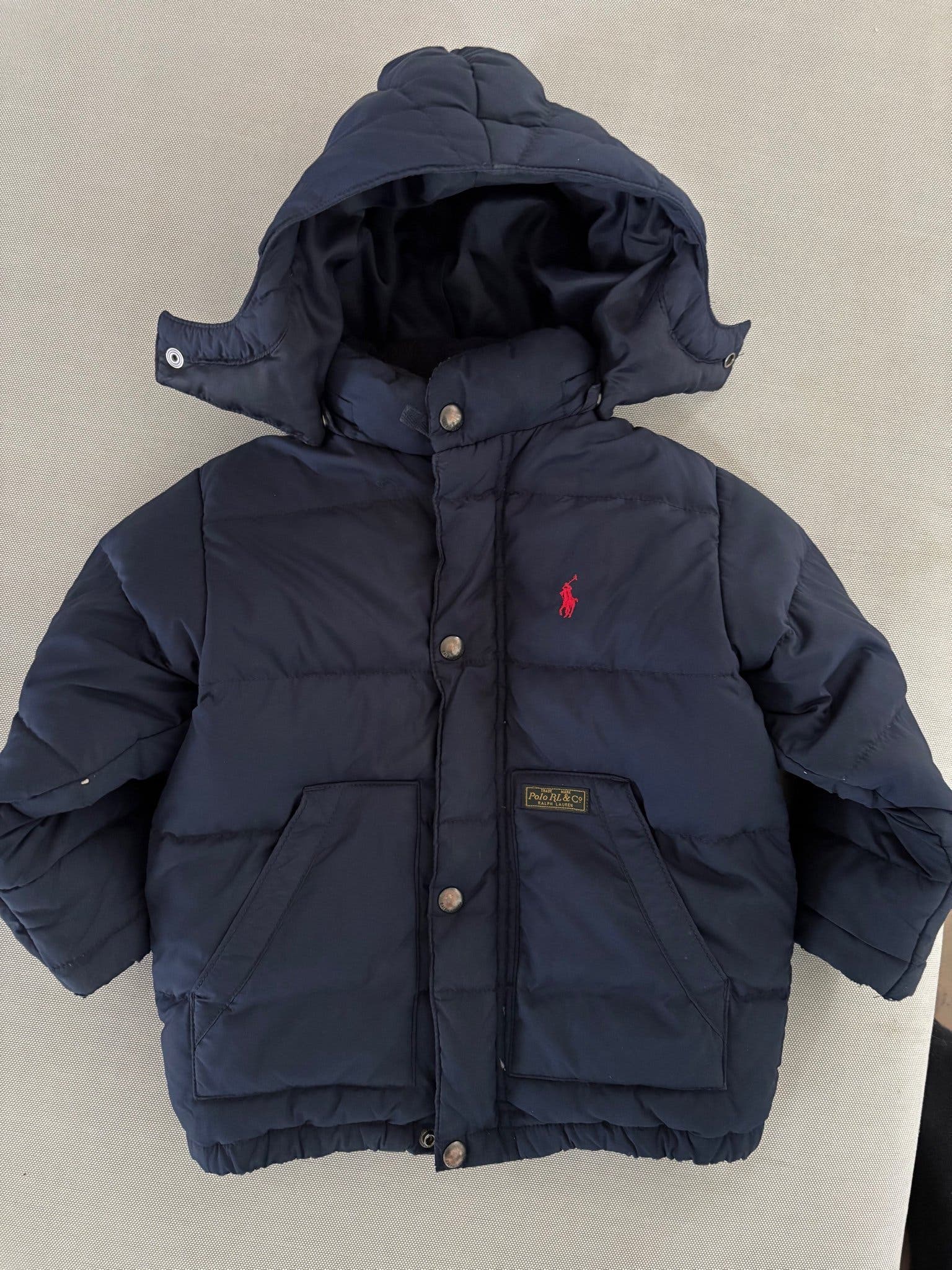 Polo Ralph Lauren mörkblå jacka stlk 104-110 | Köp på Tradera (698435897)