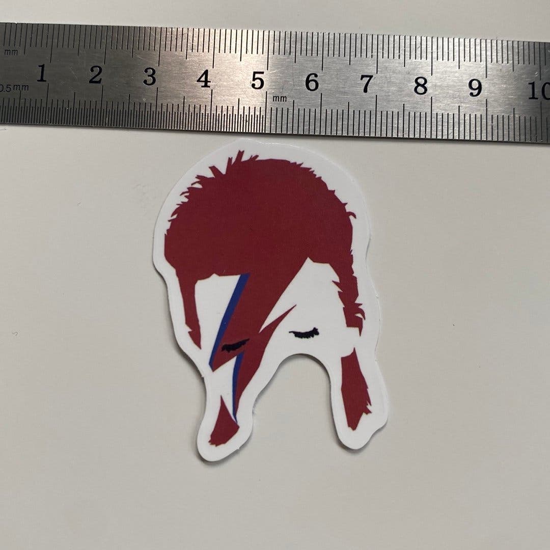 David Bowie Sticker klistermärken | Köp på Tradera (709103816)