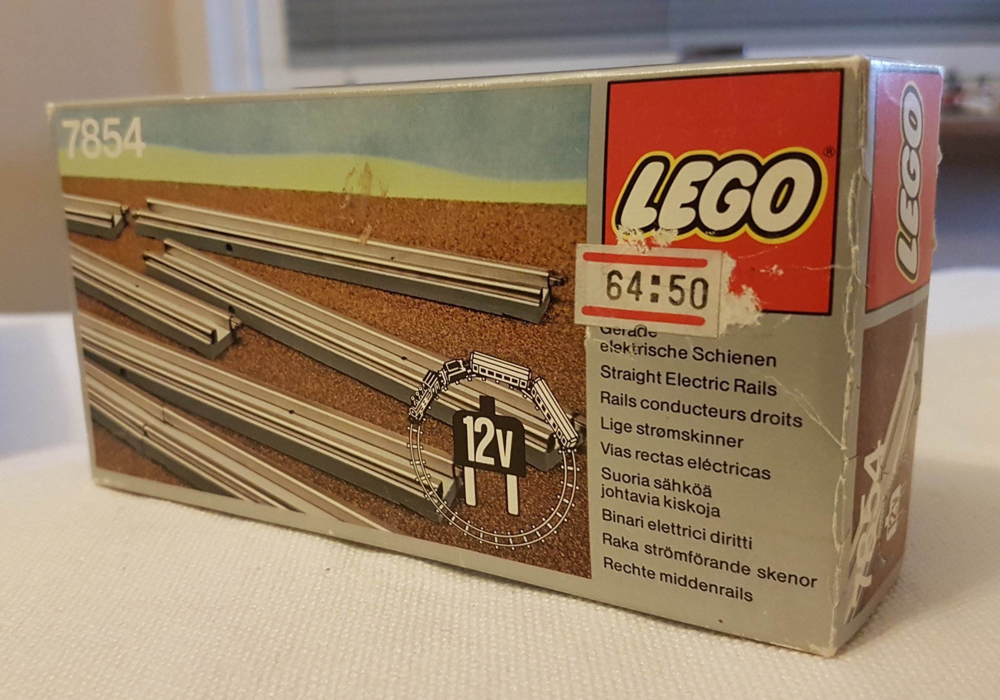 LEGO 7854 - Tågräls från 1980 - oöppnad! (370310124) ᐈ Köp på Tradera