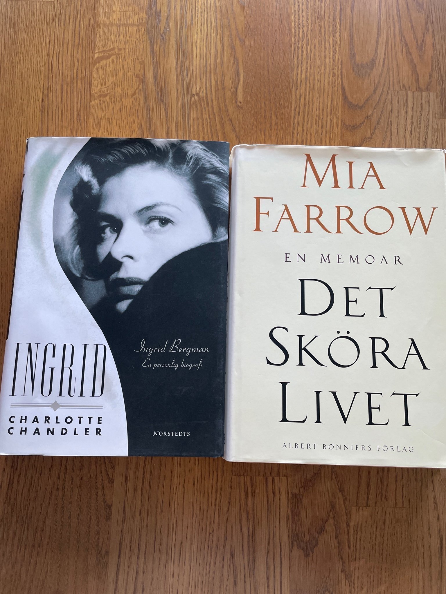 Ingrid Bergman, Mia Farrow biografier | Köp på Tradera (635698930)