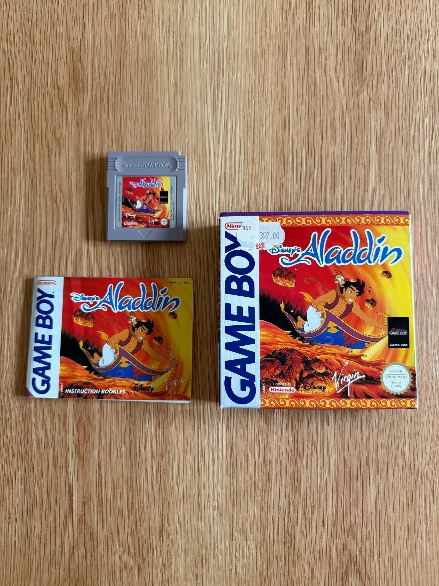 Disney's Aladdin - Game Boy Komplett | Köp på Tradera (684429286)