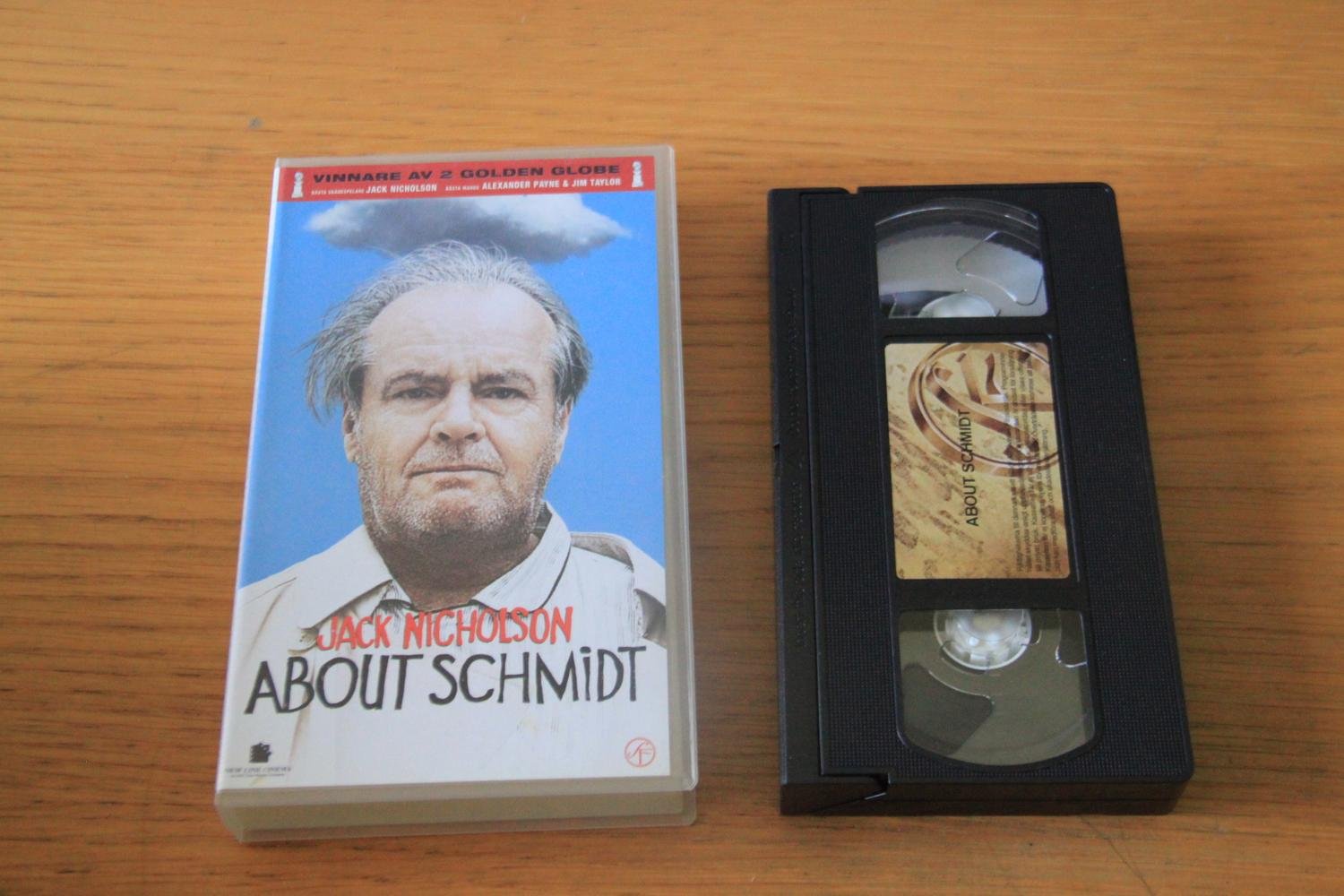 About Schmidt Jack Nicholson - VHS-film | Köp på Tradera (691352493)