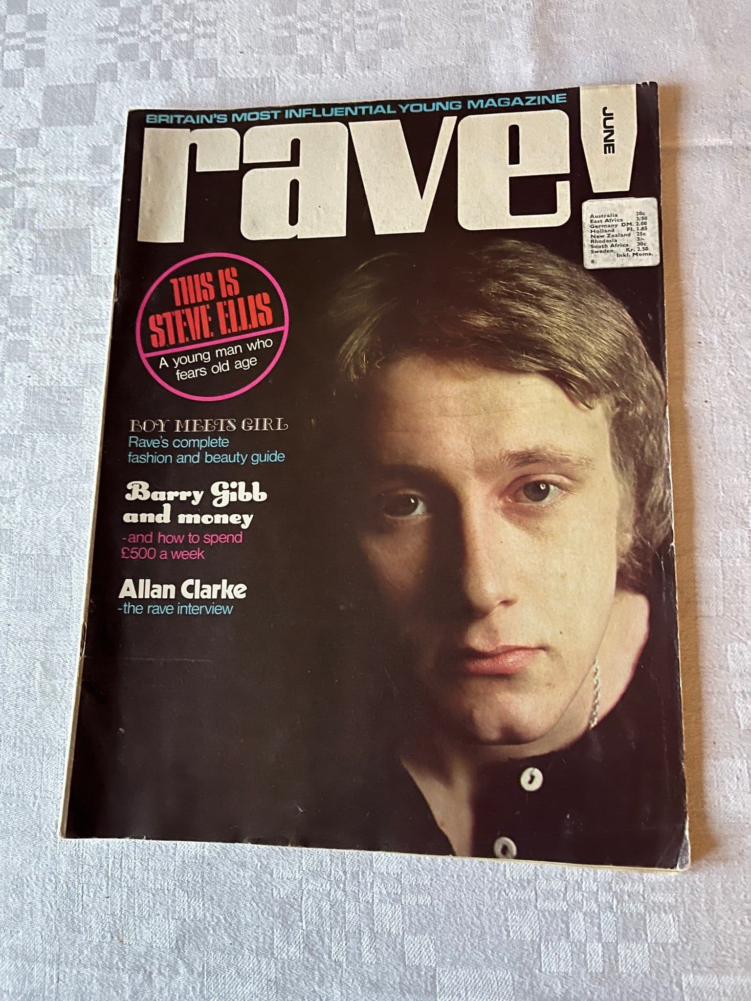 Se produkter som liknar RAVE MAGAZINE JUNE 1969 ; BAR.. på Tradera ...