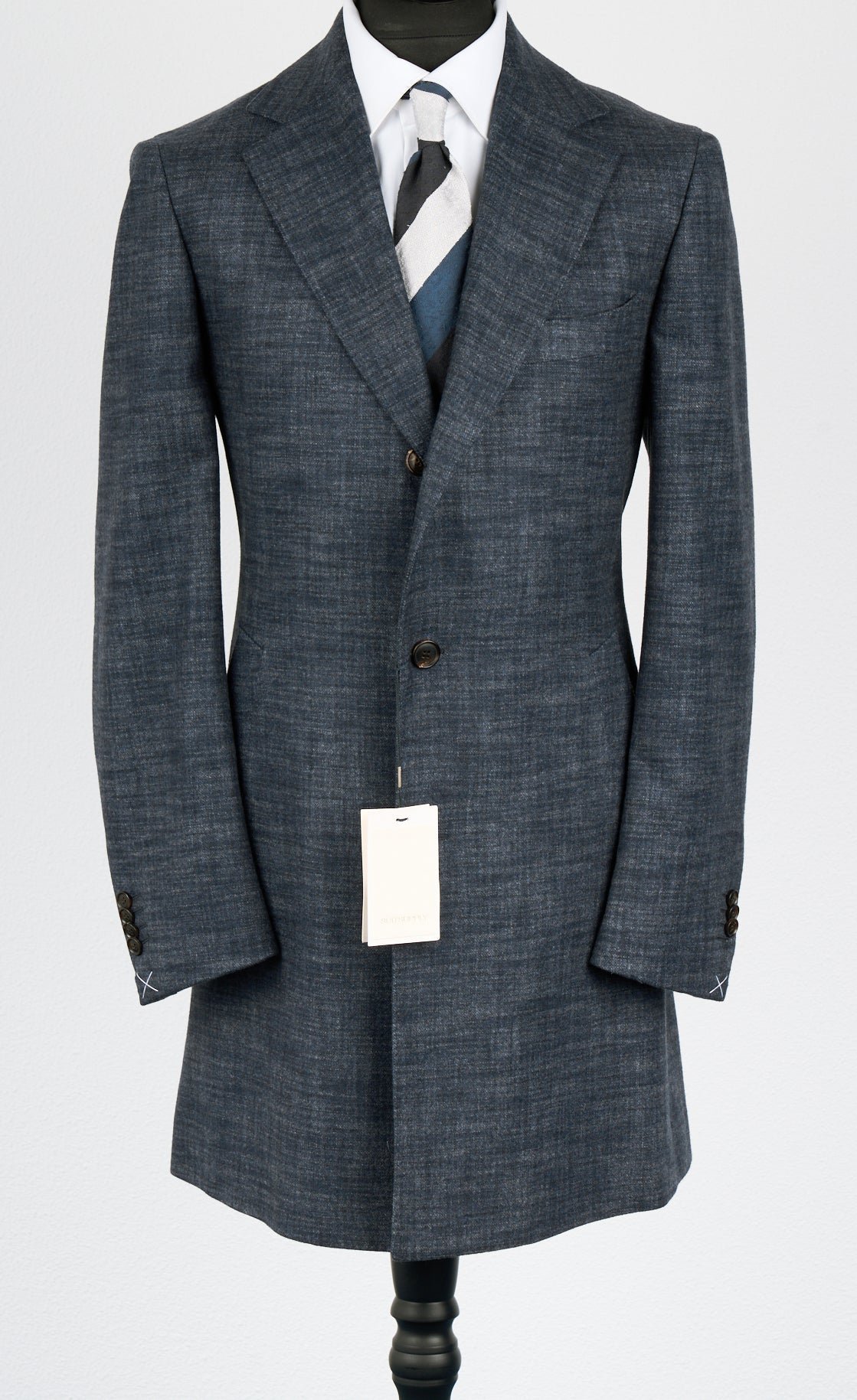 NWT Suitsupply melange navy cashmere coat, size.. | Köp på Tradera ...