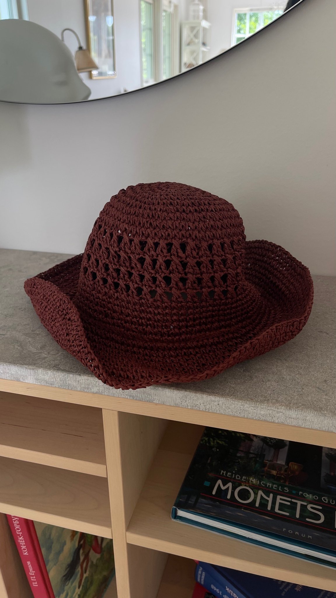 Underbar fiskarhatt med virkad look. St.L (58-6.. | Köp på Tradera ...