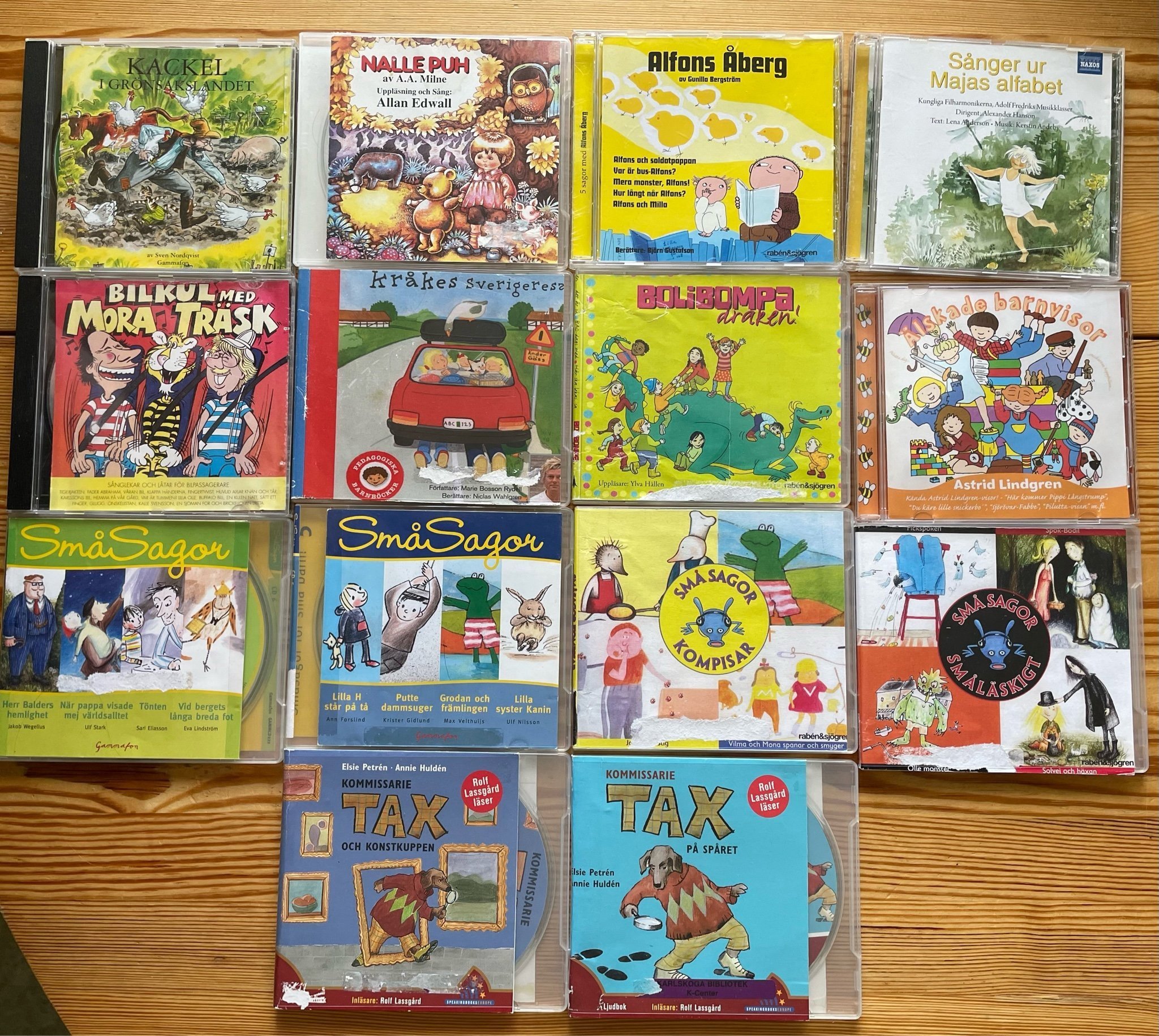 Se produkter som liknar 14 CD ljudböcker för barn Pet.. på Tradera ...