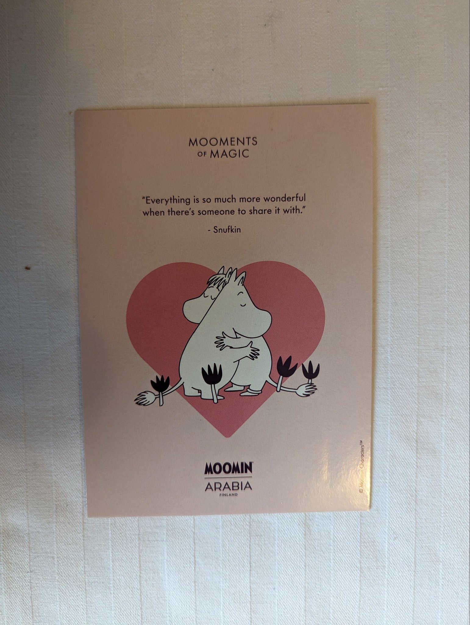 Vykort - Mooments of magic - Moomin by Arabia | Köp på Tradera (694802891)