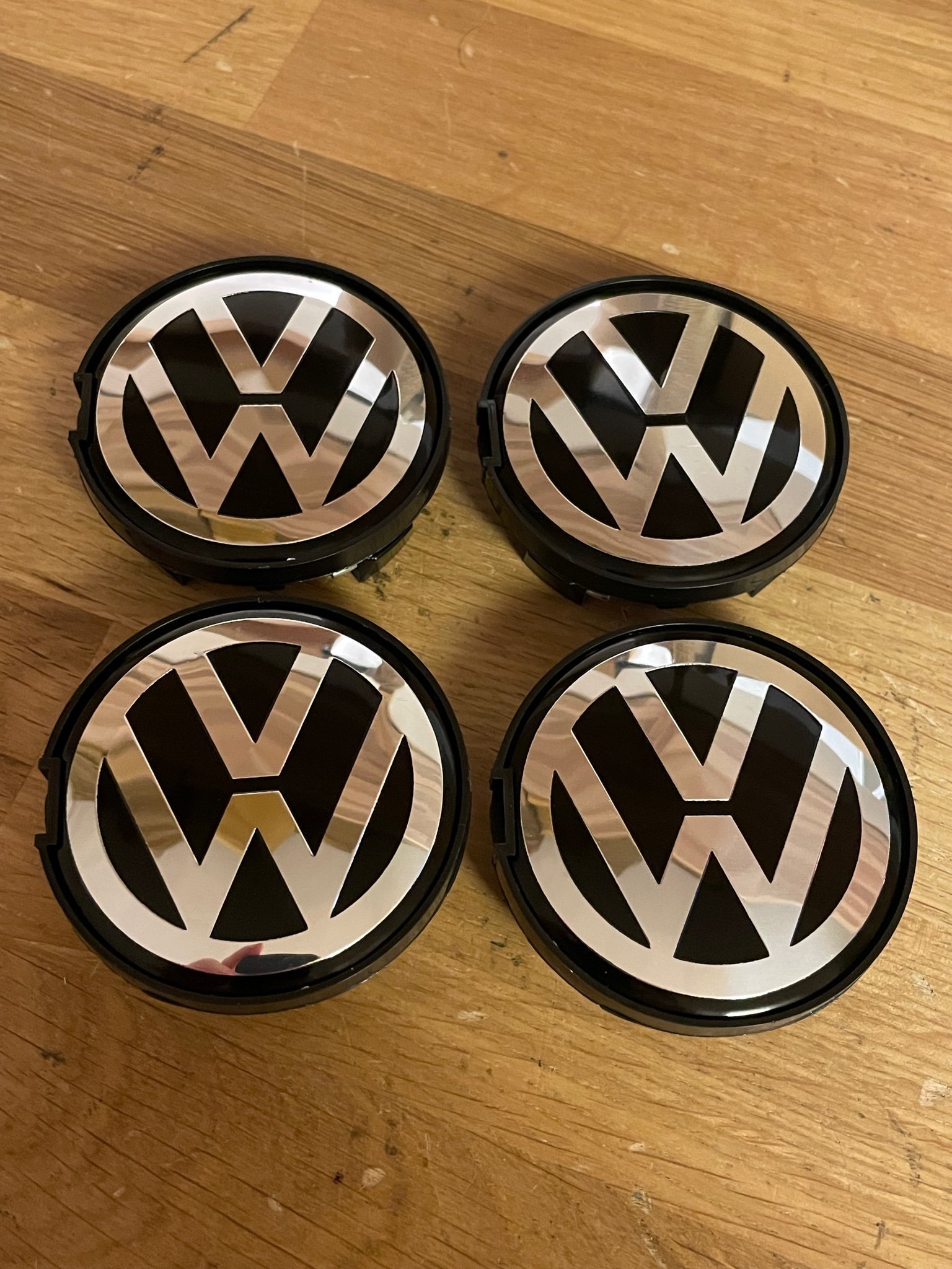 4st Volkswagen 63mm Nav 7D0601165 Emblem Centru.. | Köp på Tradera ...
