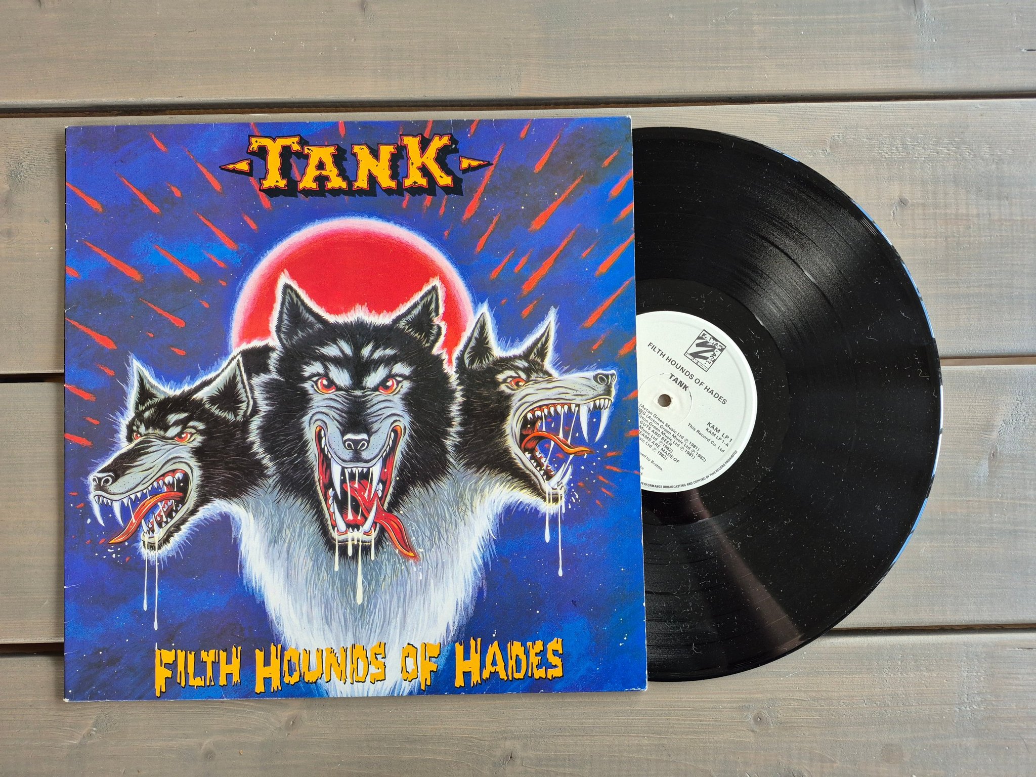 Tank – Filth Hounds Of Hades (LP) | Köp på Tradera (711176618)