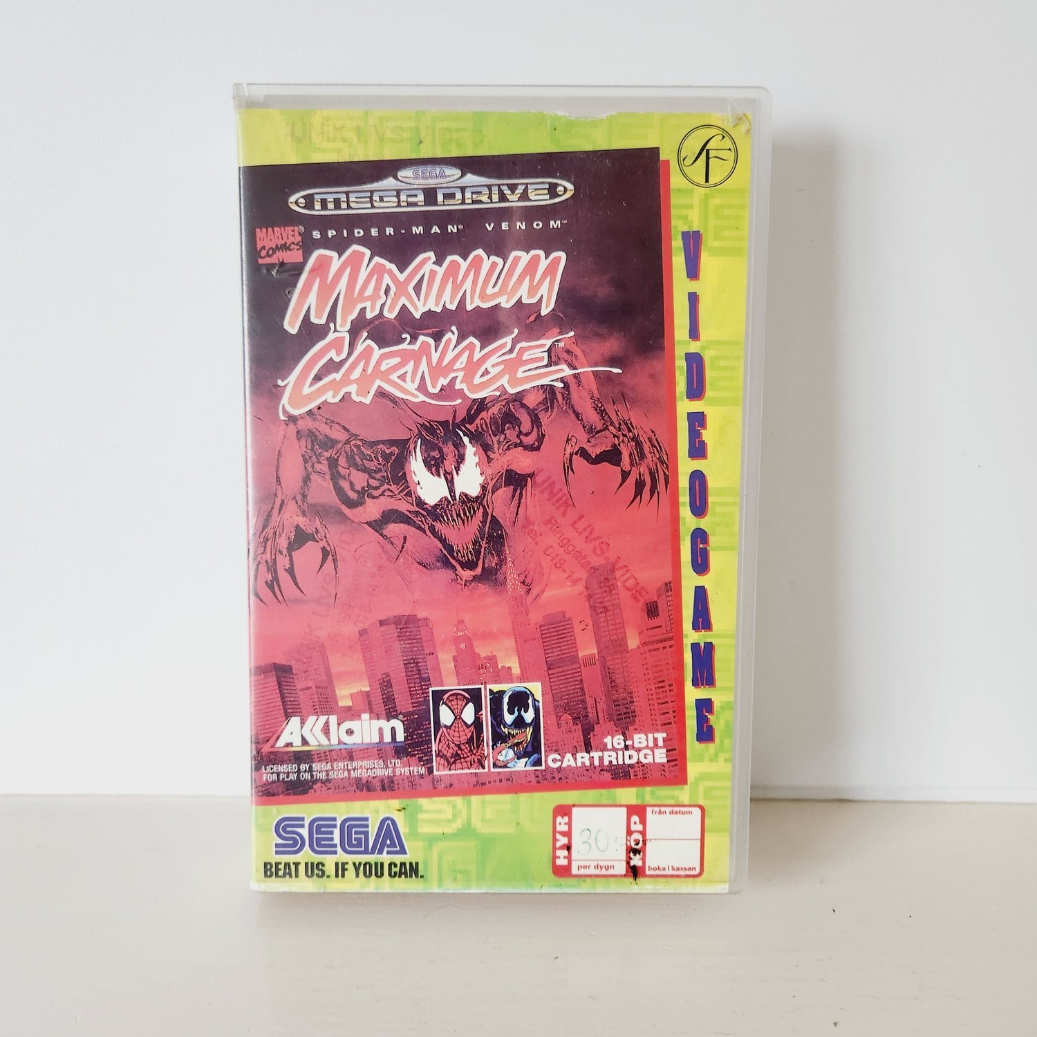 Maximum Carnage - Sega Mega.. | Köp från Demonensbodega på Tradera ...