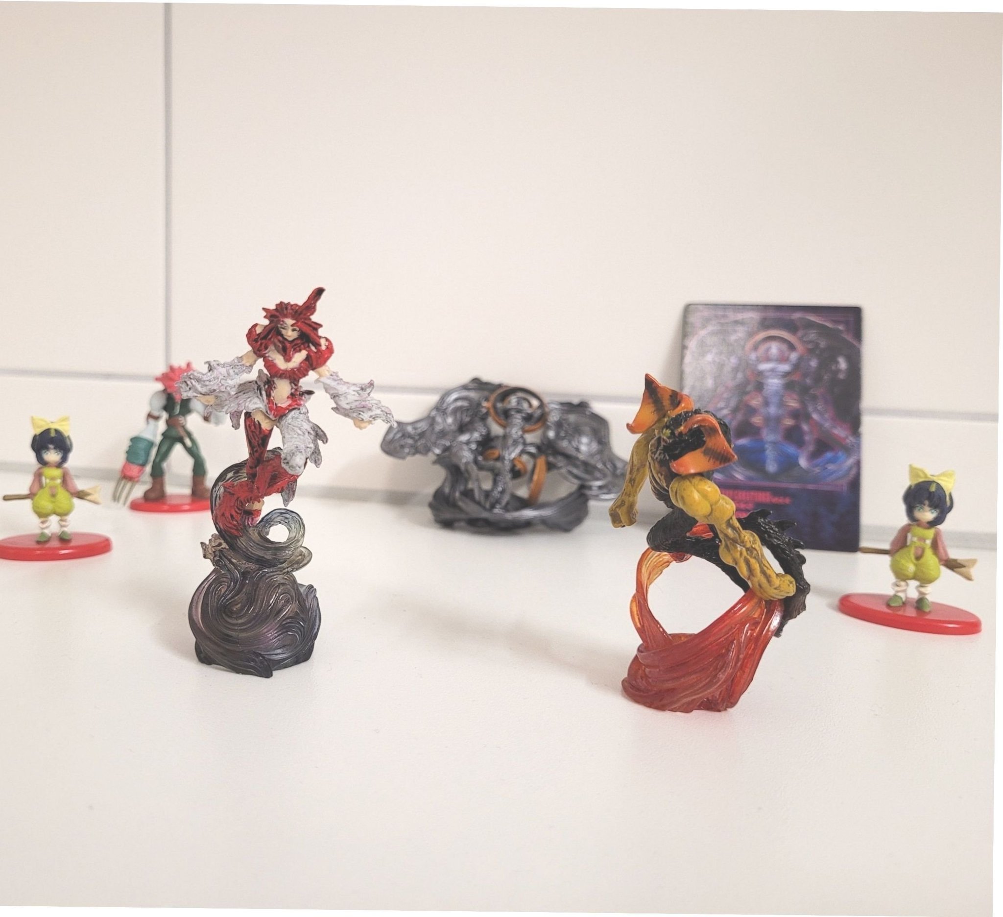 6 st Final Fantasy IX 9 Kuja Eiko Creatures Fig.. | Köp på Tradera ...