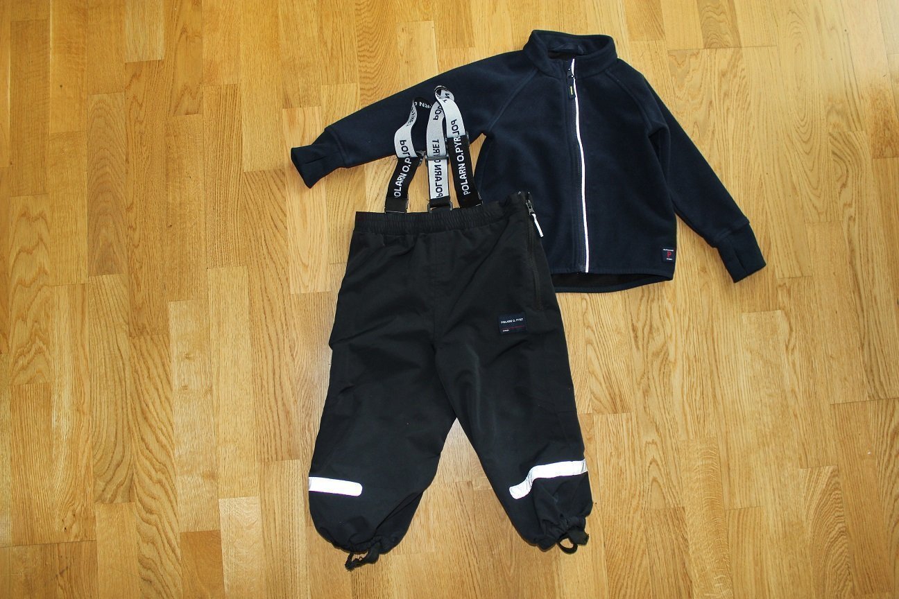 Polarn O. Pyret Set fleece Jacka och skal Byxor.. | Köp på Tradera ...