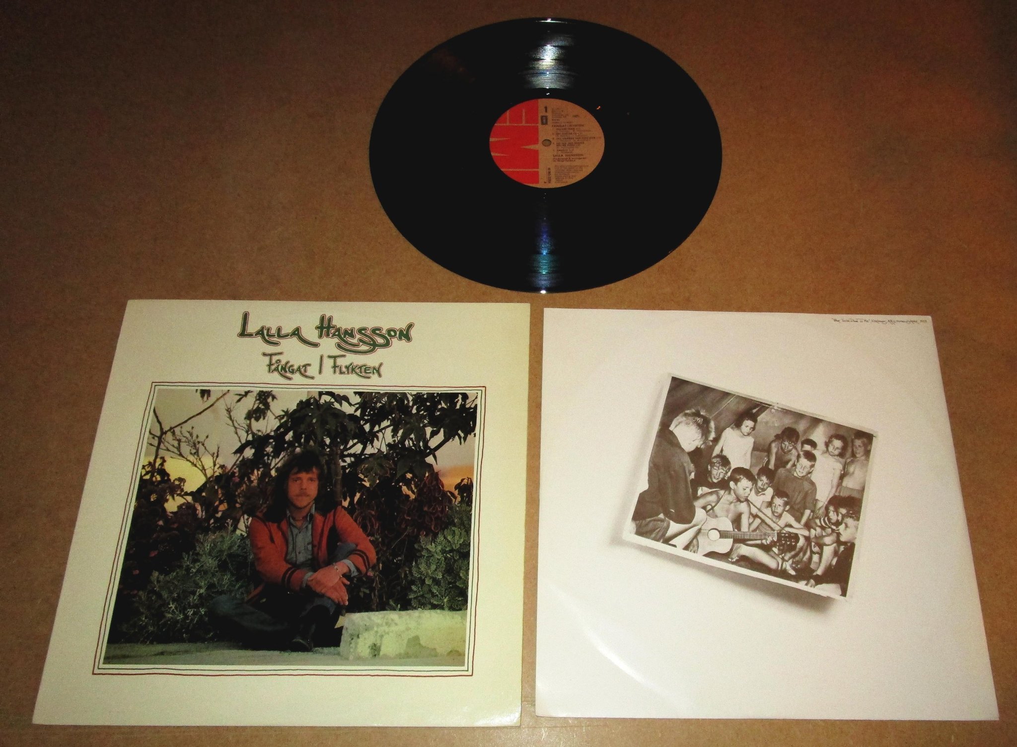 Lalla Hansson, Fångat i flykten, 1976, LP-skiva.. | Köp på Tradera ...