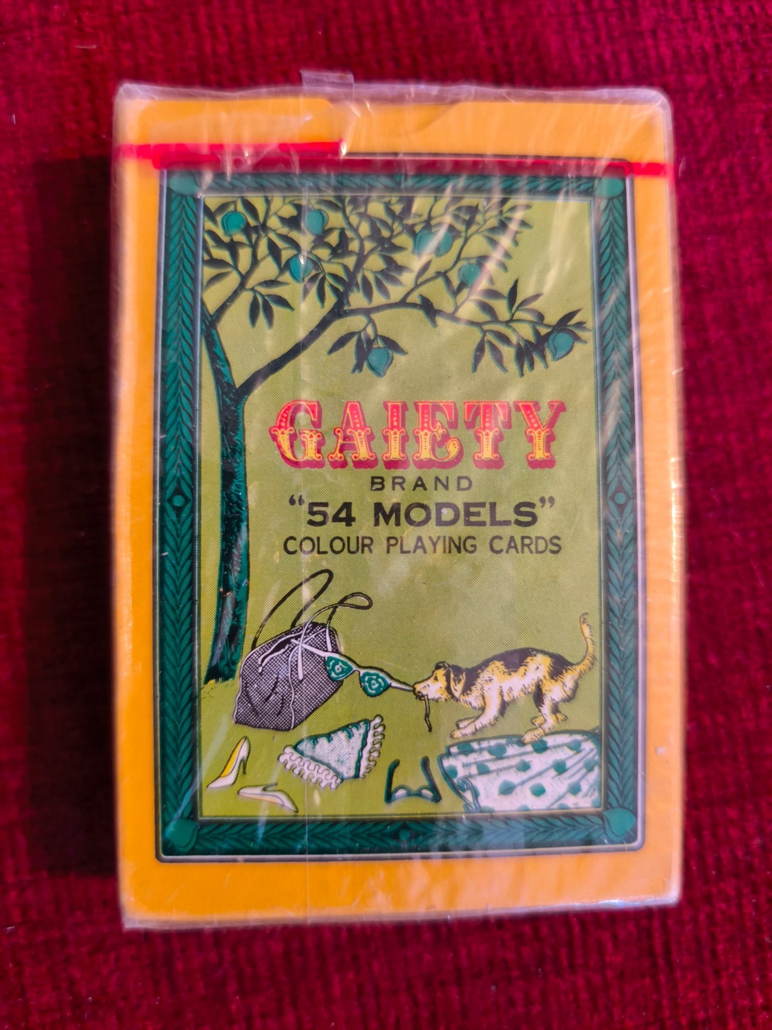 Ekivok kortlek, samlarkort, Gaiety Brand Spelkort | Köp på Tradera ...